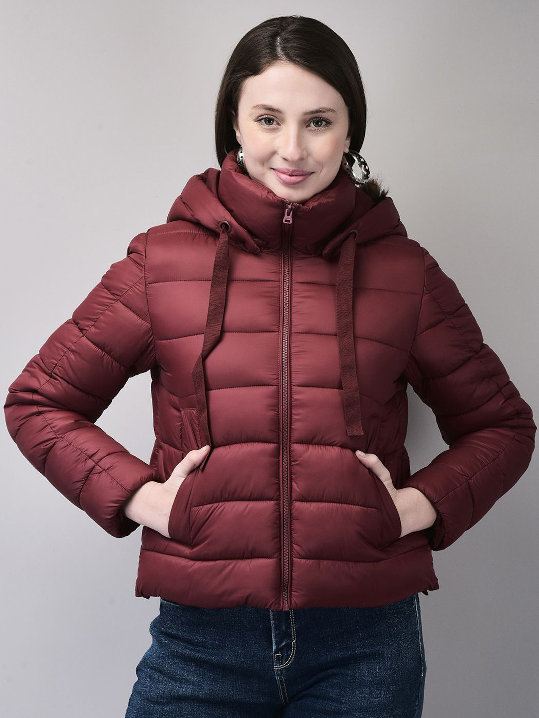 Buy Woodland Women Padded Jacket - Jackets for Women 32126569 | Myntra