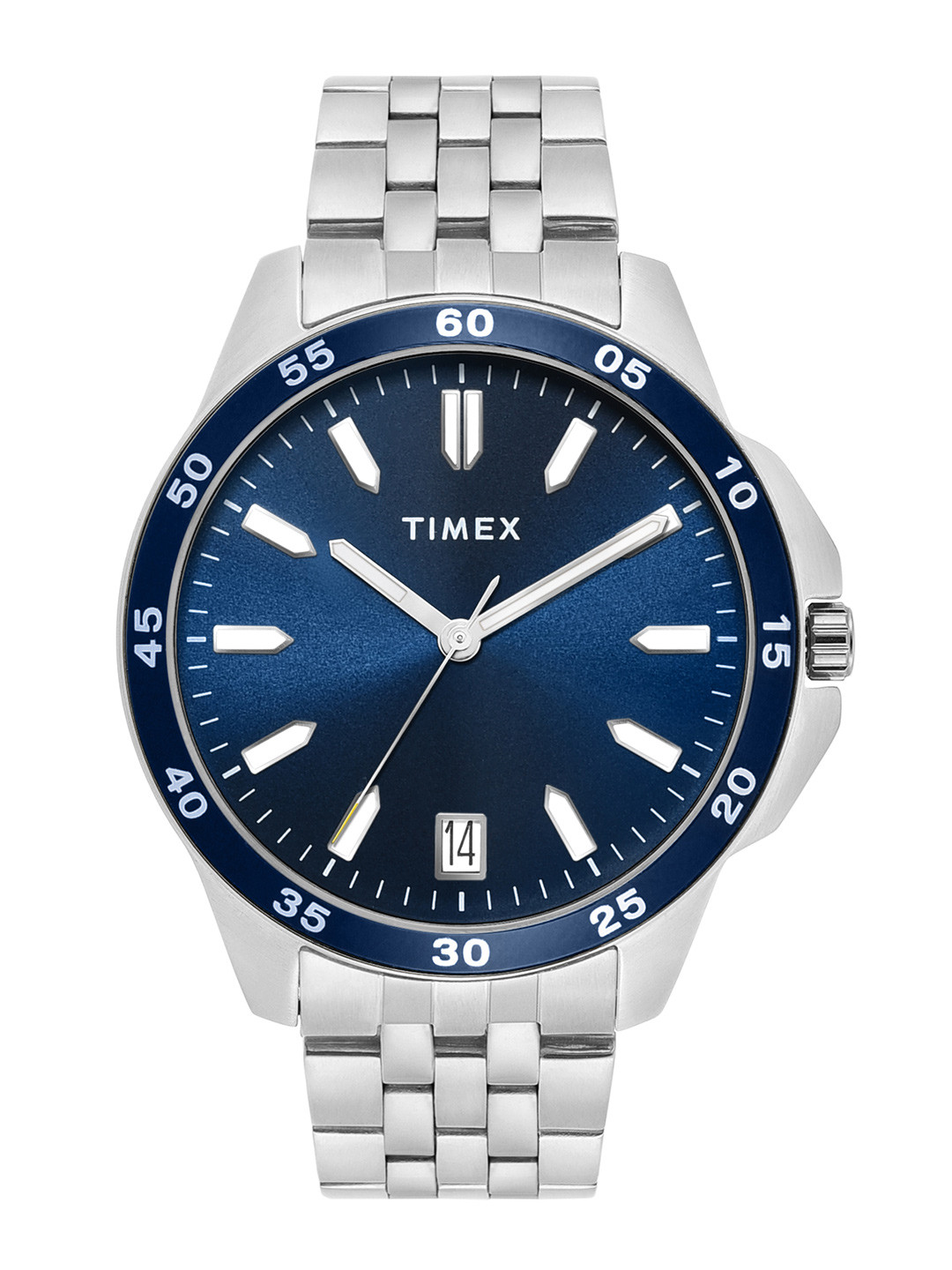 Buy Timex Men Analogue Stainless Steel Bracelet Style Watch TWEG25300 ...