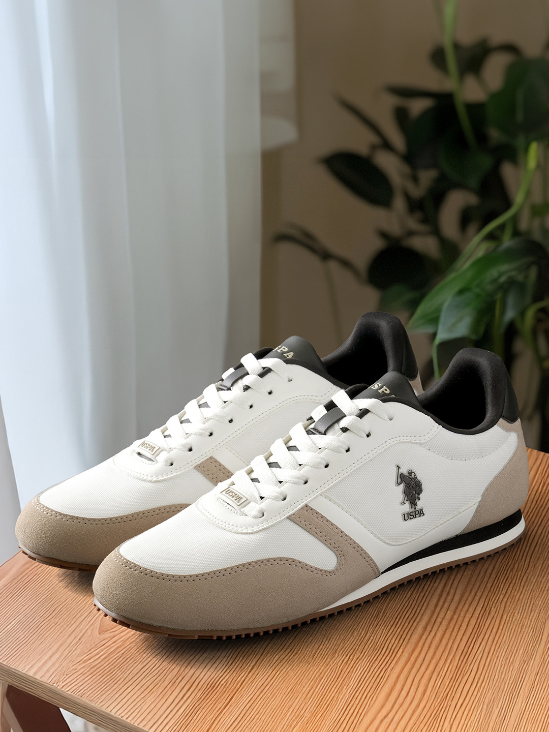 Buy U.S. Polo Assn. Men Colourblocked Lace Ups Sneakers - Casual Shoes ...