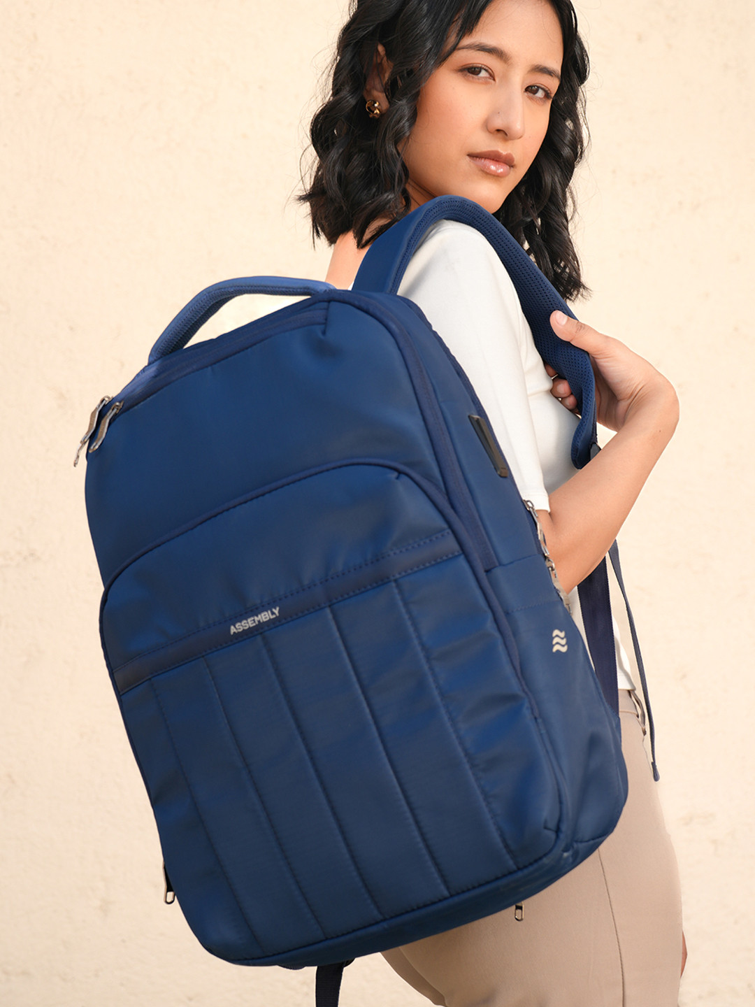 Buy Assembly Rover Blue Premium Laptop Backapck - Backpacks for Unisex ...