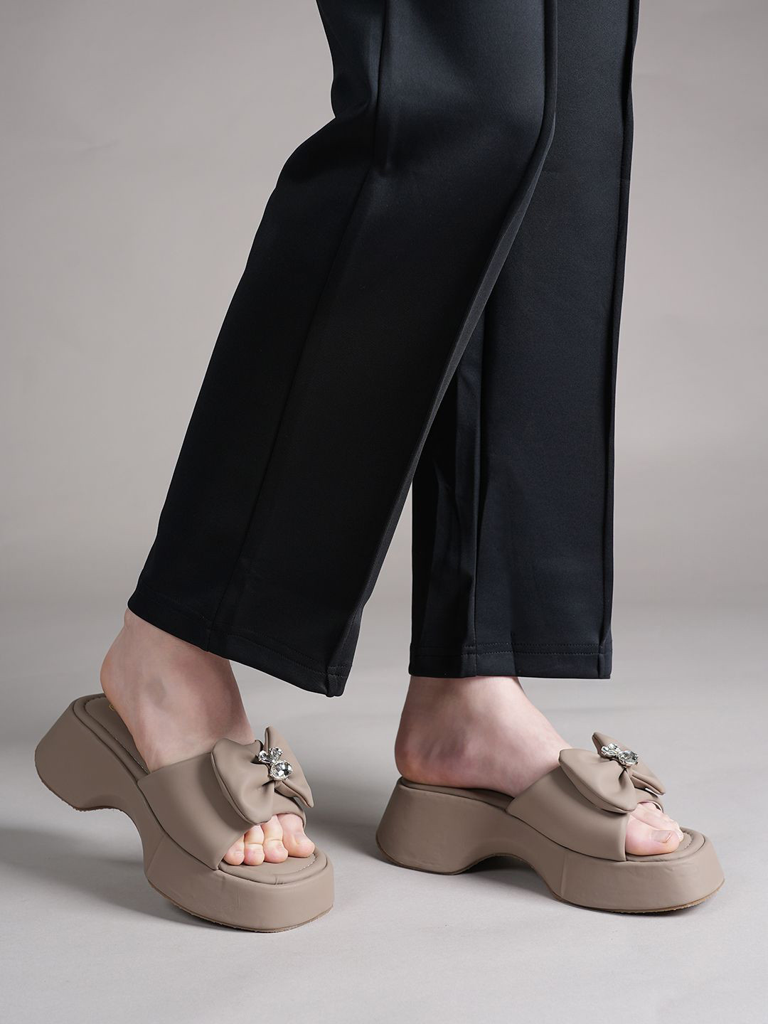 Buy Lavie Platform Sandals With Buckles - Heels for Women 32194485 | Myntra