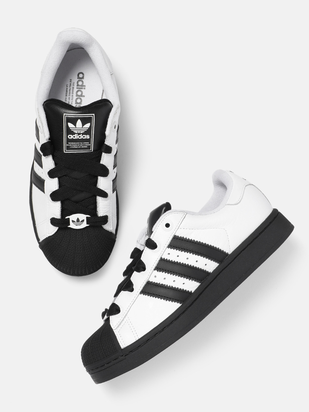 Buy ADIDAS Originals Unisex Superstar II Leather Sneakers - Casual ...