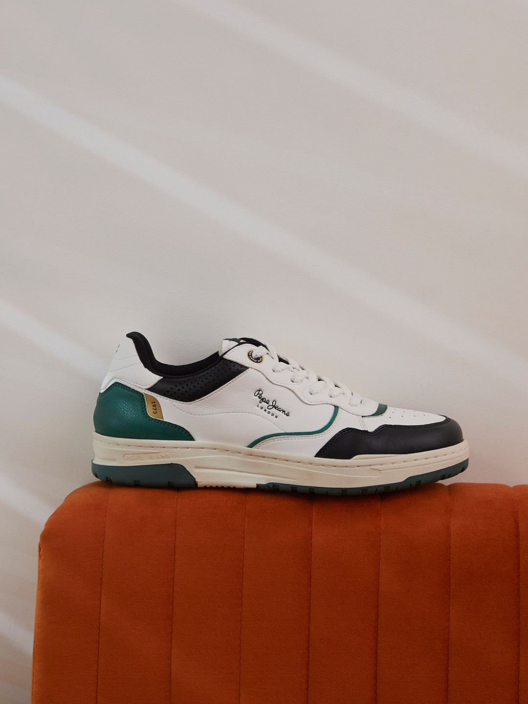 Buy Pepe Jeans Men Colourblocked PU Sneakers - Casual Shoes for Men ...