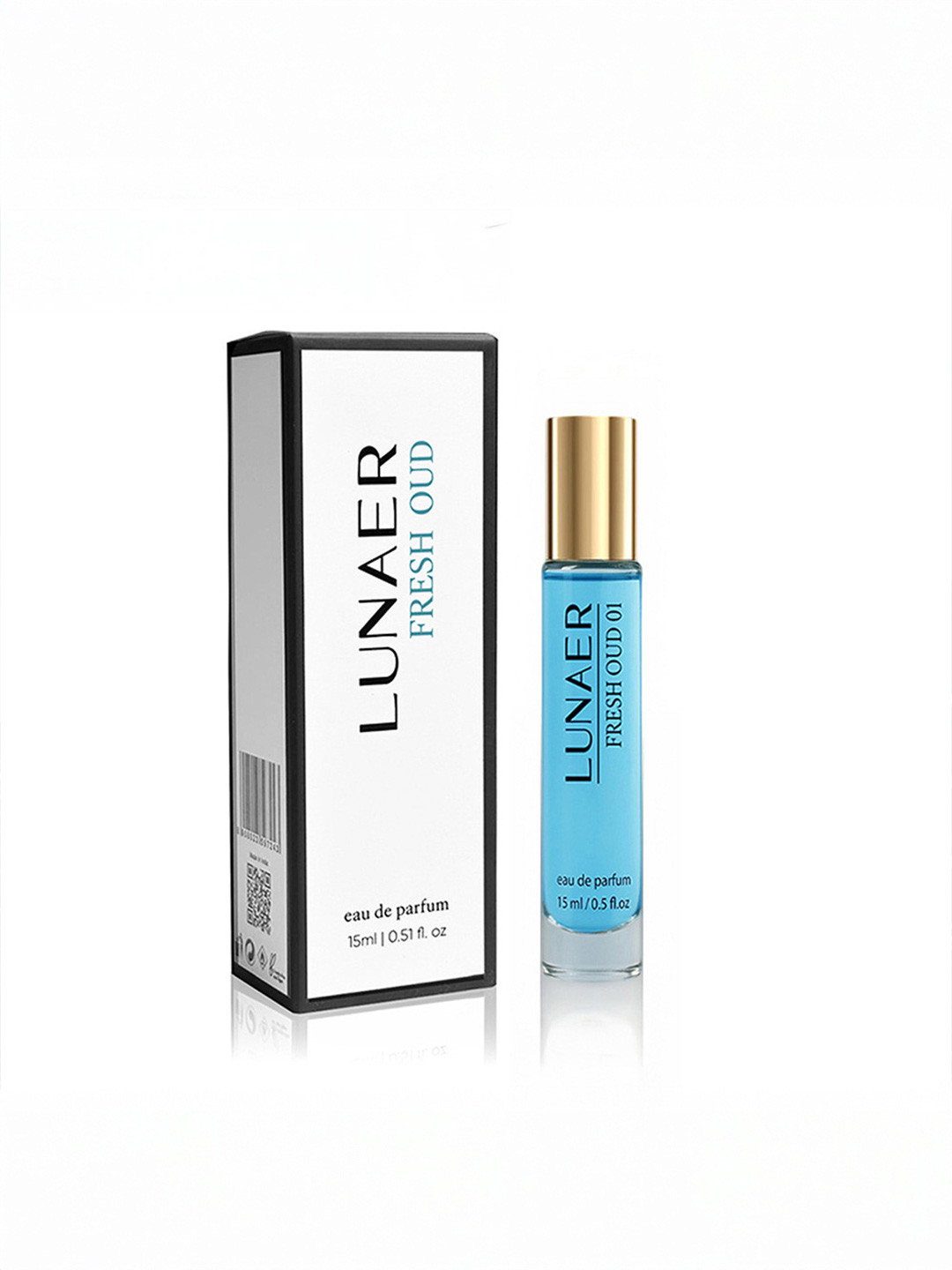 Buy LUNAER Fresh Oud Long Lasting Travel Size Mini Eau De Perfume 15 Ml ...