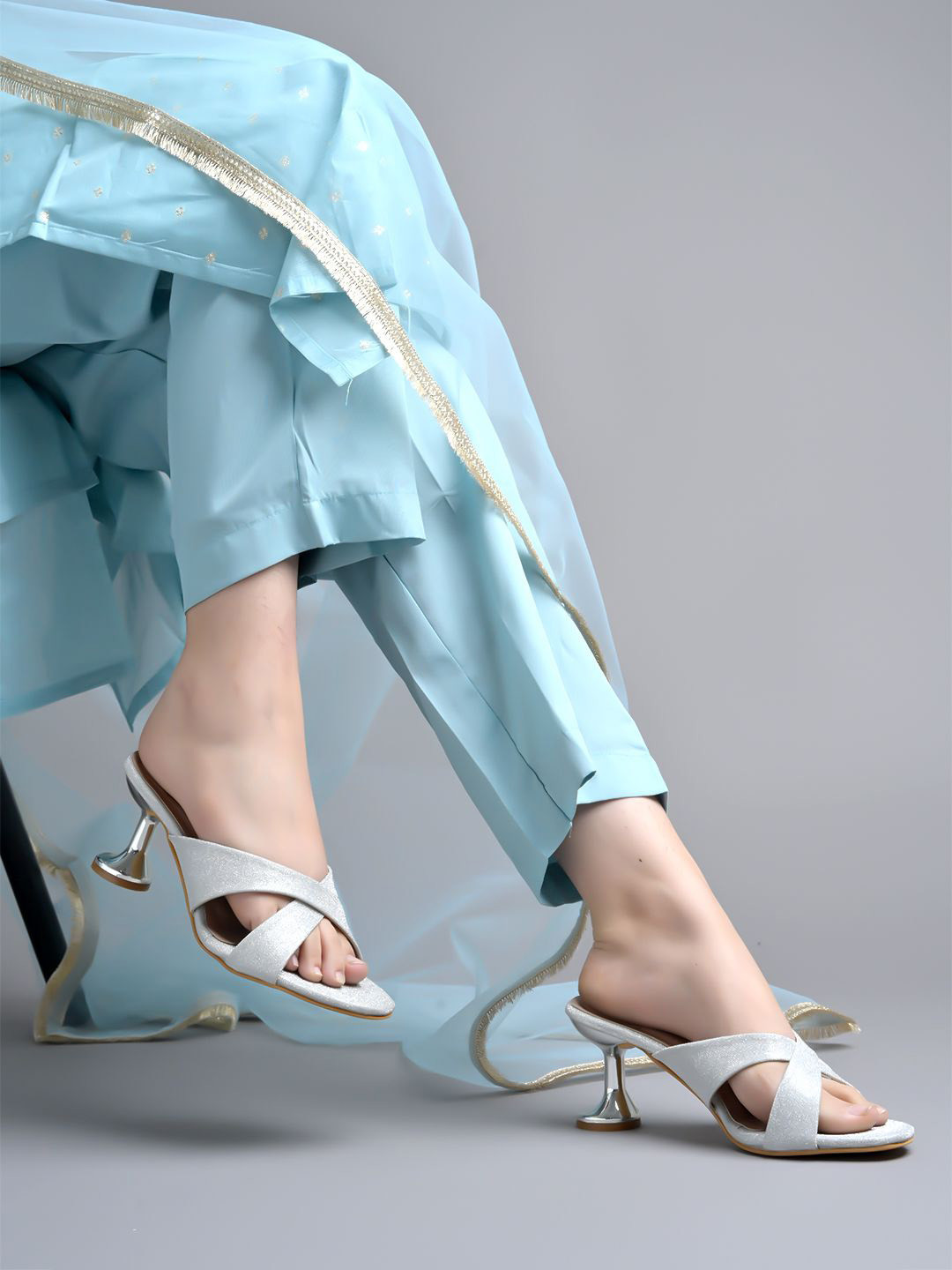 Buy Shoetopia Women Embellished Block Heels Sandals - Heels for Women ...