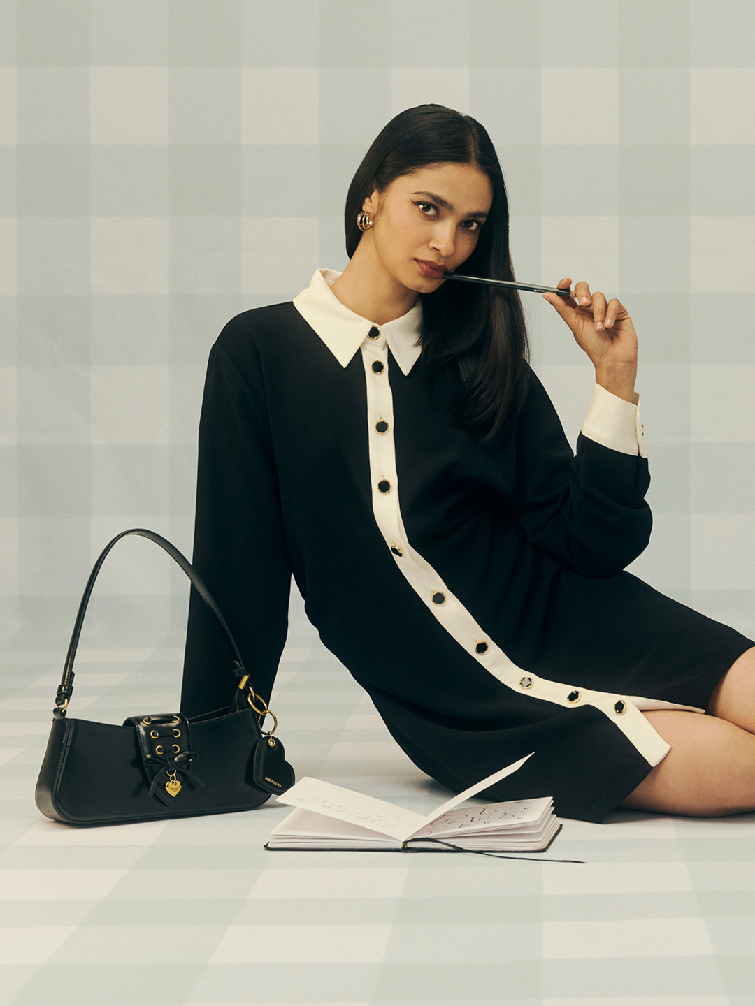 Buy MIRAGGIO Dream Black Shoulder Bag - Handbags for Women 32226848 ...