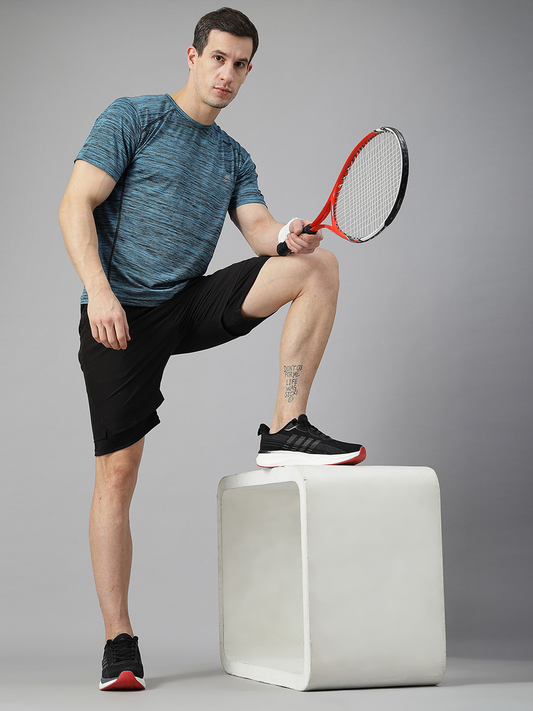 Buy HRX By Hrithik Roshan Men Solid Rapid Dry Round Neck T Shirt ...