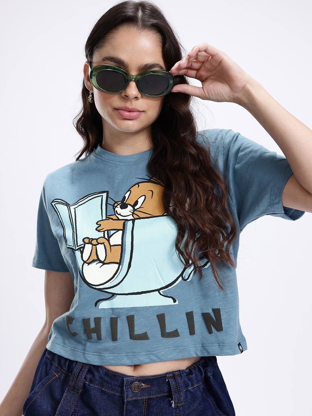 Buy Kook N Keech Tom & Jerry Graphic Printed T Shirt - Tshirts for ...