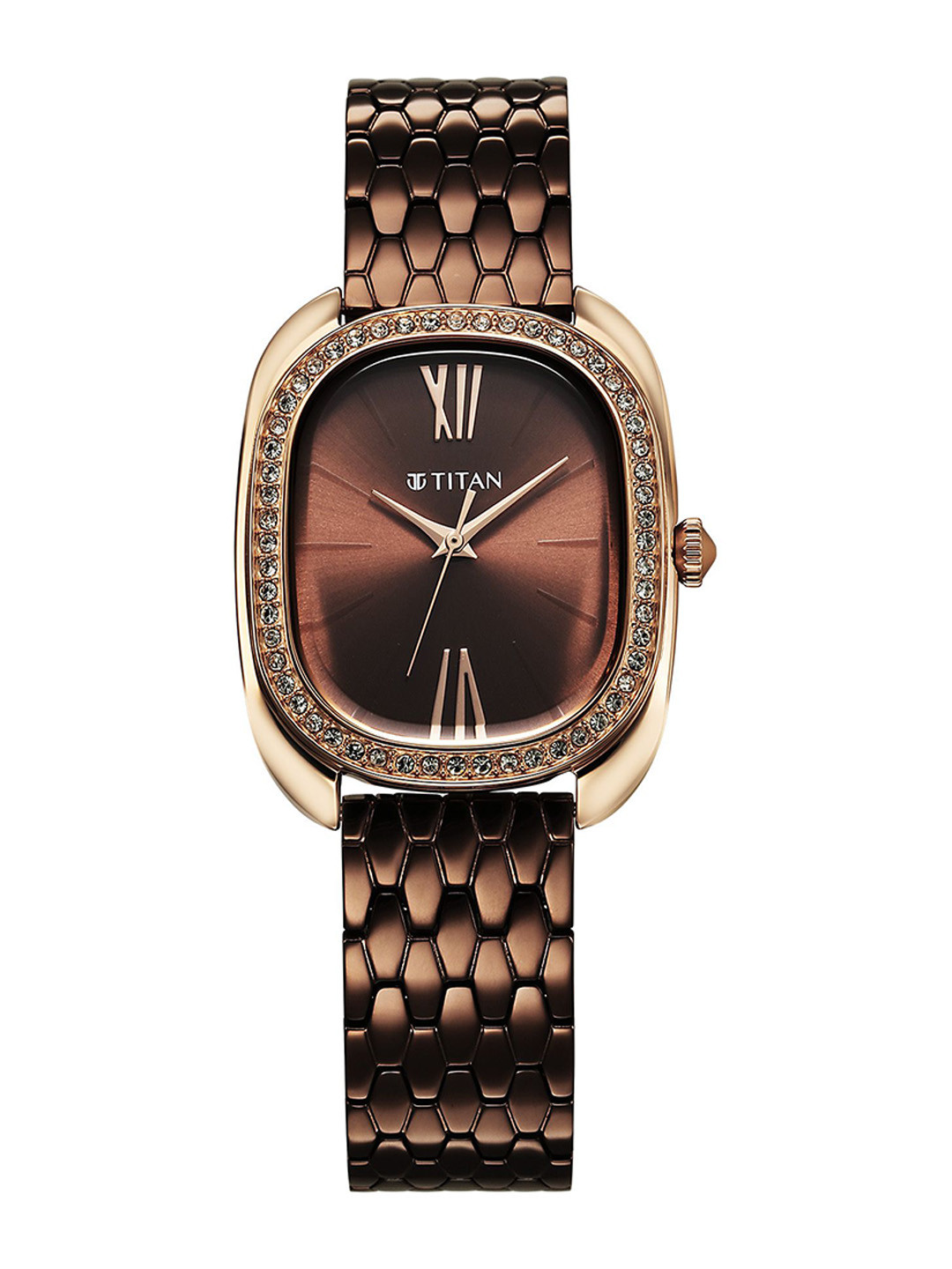 Buy Titan Women Patterned Analogue Watch 95317KM01 - Watches for Women ...