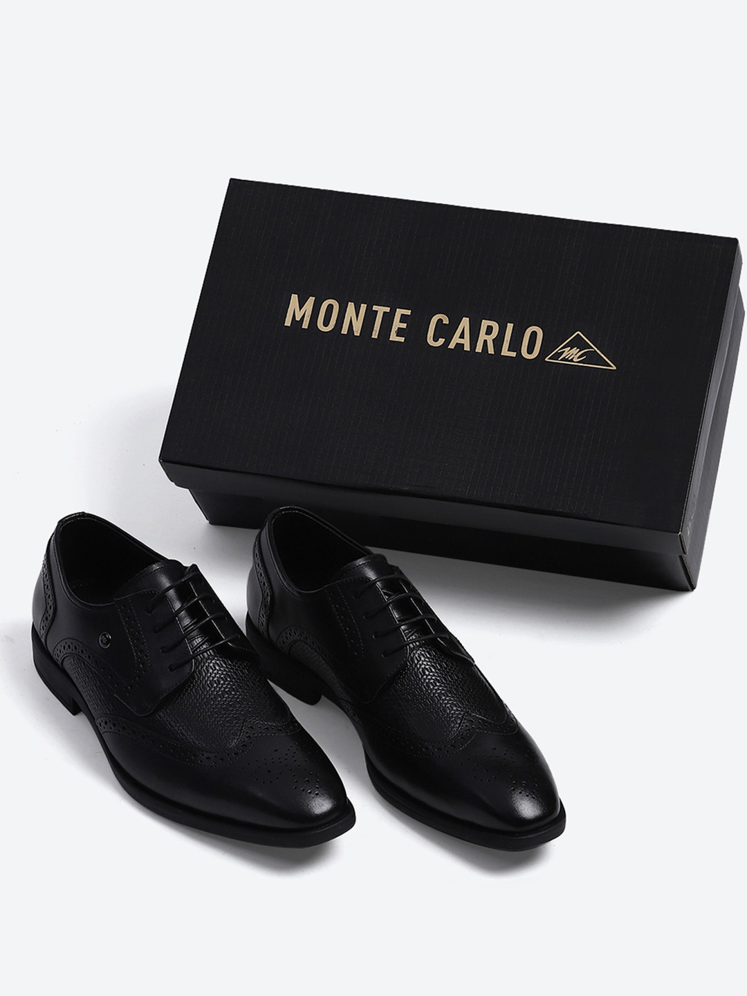 Buy Monte Carlo Men Leather Formal Shoes - Formal Shoes for Men ...