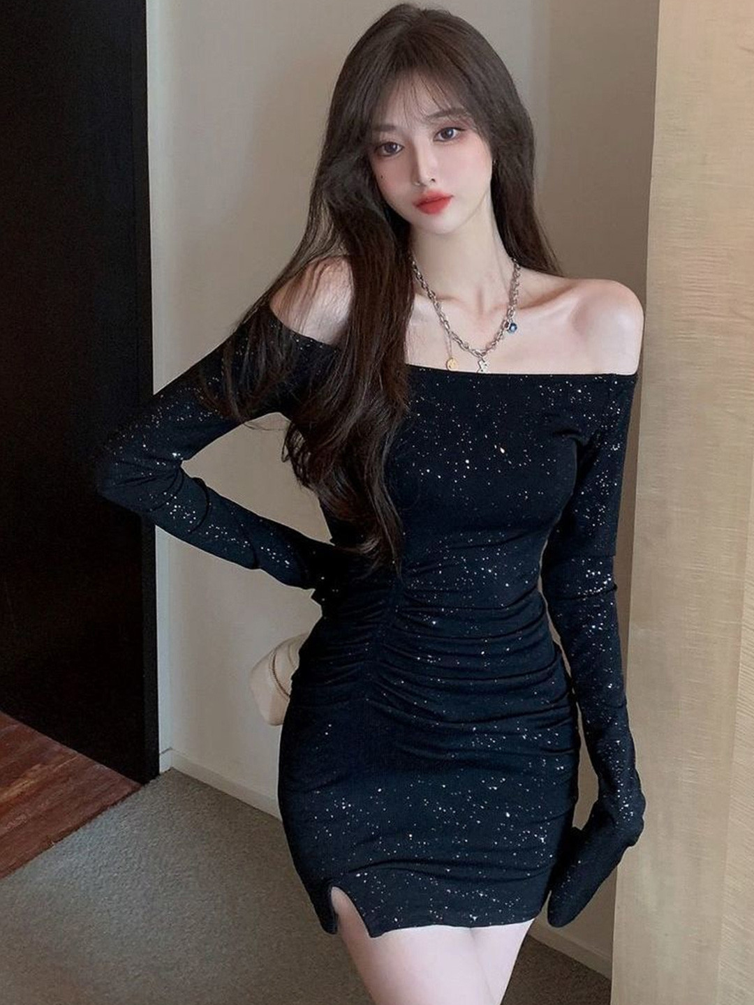 Buy StyleCast Women Off Shoulder Bodycon Dress - Dresses for Women ...