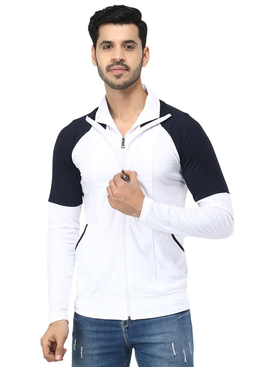 Buy Black Collection Men Colourblocked Cotton T Shirt - Tshirts for Men 32314713 | Myntra