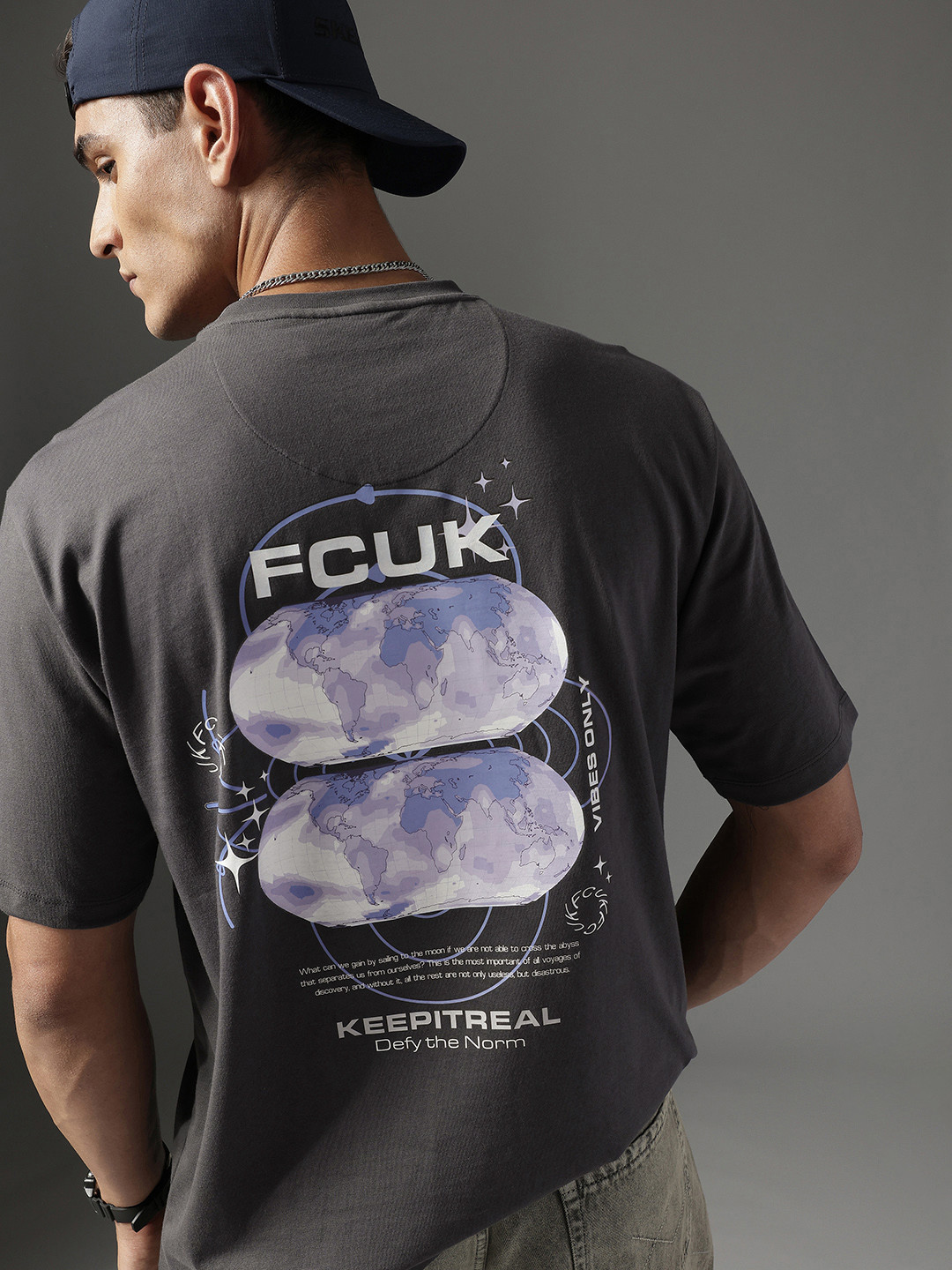 Buy FCUK Graphic Printed Pure Cotton T Shirt - Tshirts for Men 32364083 ...