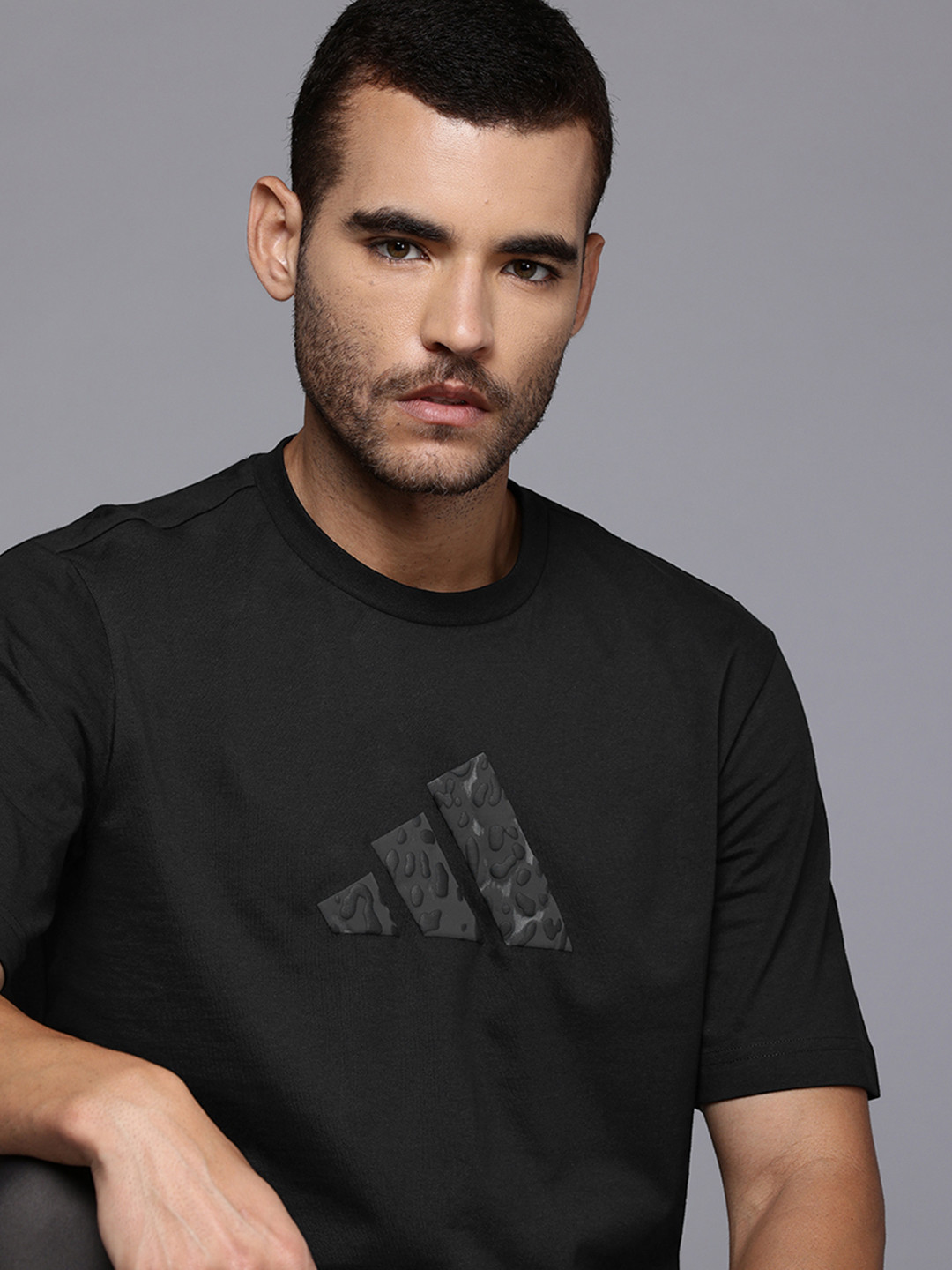 Buy ADIDAS Brand Logo Print T Fi T Shirt - Tshirts for Men 32370070 ...