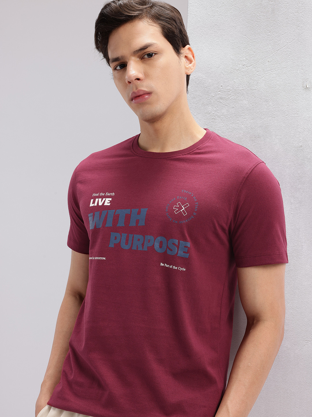 Buy HRX By Hrithik Roshan Printed Lifestyle T Shirt - Tshirts for Men ...