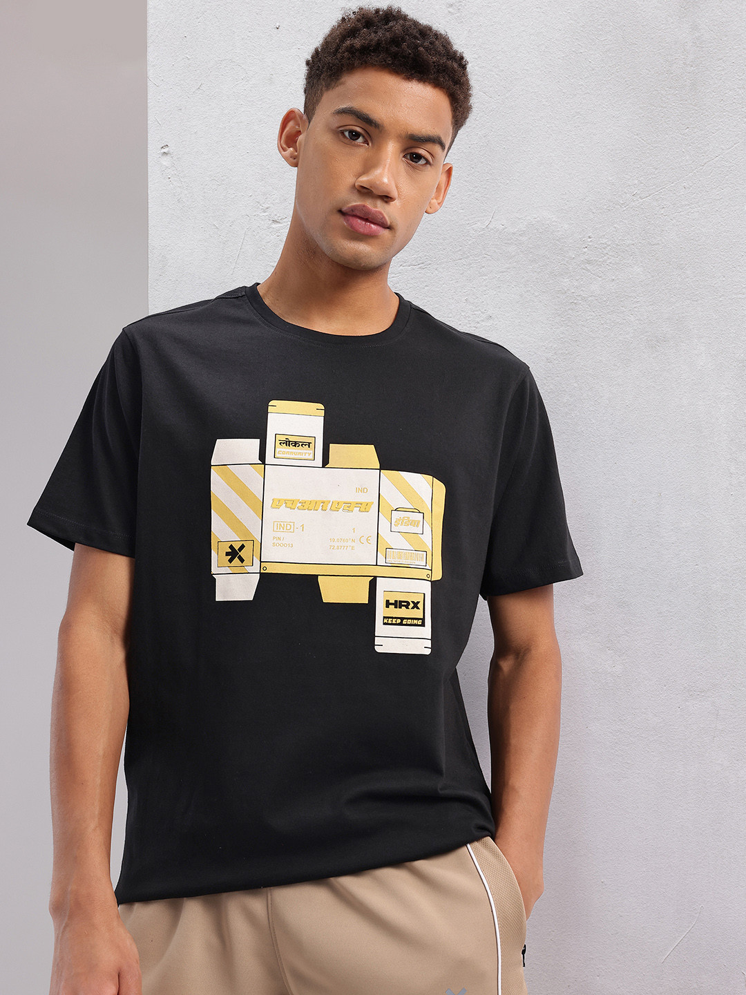 Buy HRX By Hrithik Roshan Graphic Printed Lifestyle T Shirt - Tshirts ...