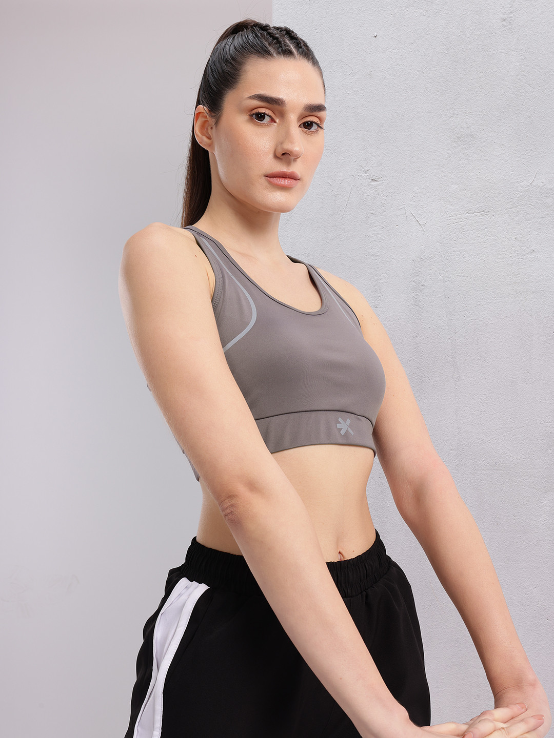 Buy HRX By Hrithik Roshan Racerback Full Coverage Lightly Padded ...