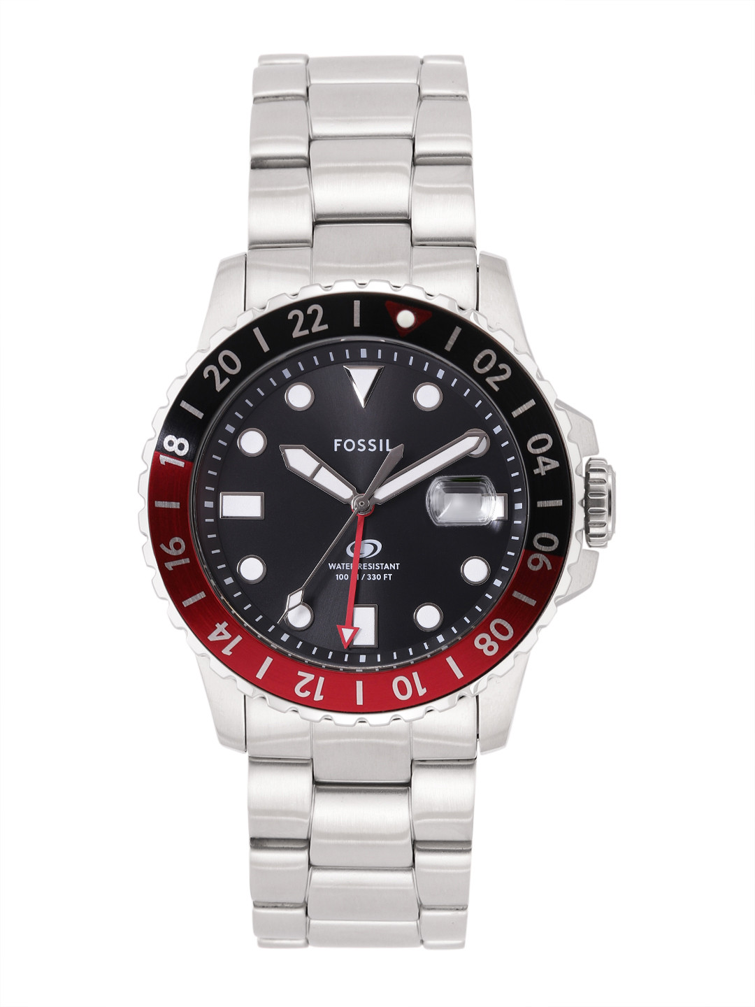 Buy Fossil Men Blue GMT Analogue Watch FS6092I - Watches for Men ...