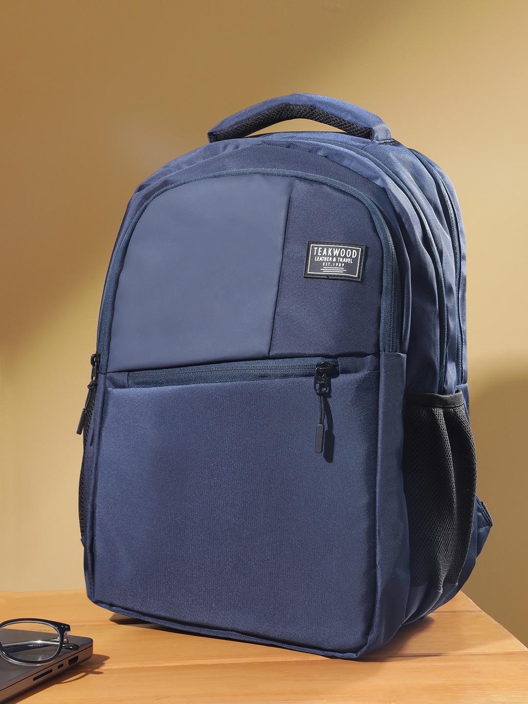 Buy Teakwood Leathers Unisex Laptop Compartment 18 Inch Backpack ...