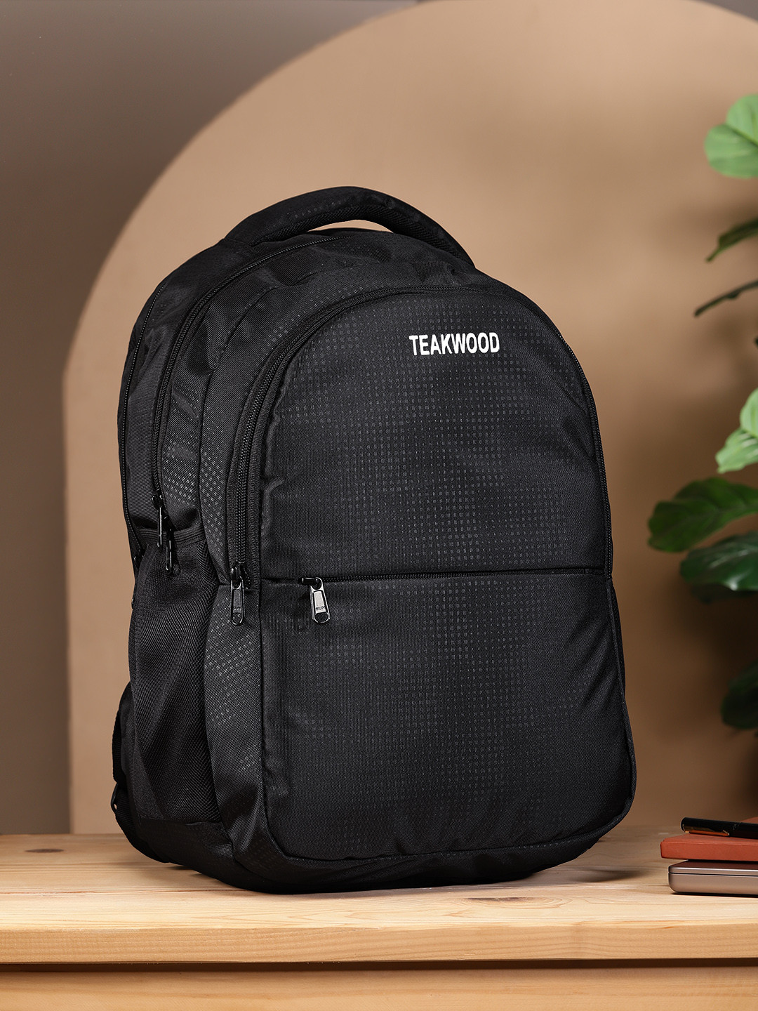 Buy Teakwood Leathers Unisex Laptop Compartment 18 Inch Backpack ...