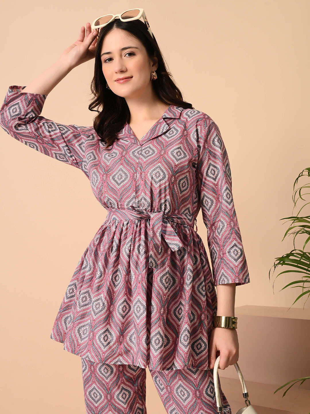 Buy Ao Services Women's Ethnic Motifs Printed Co Ord Set - Co Ords for Women 32428826 | Myntra