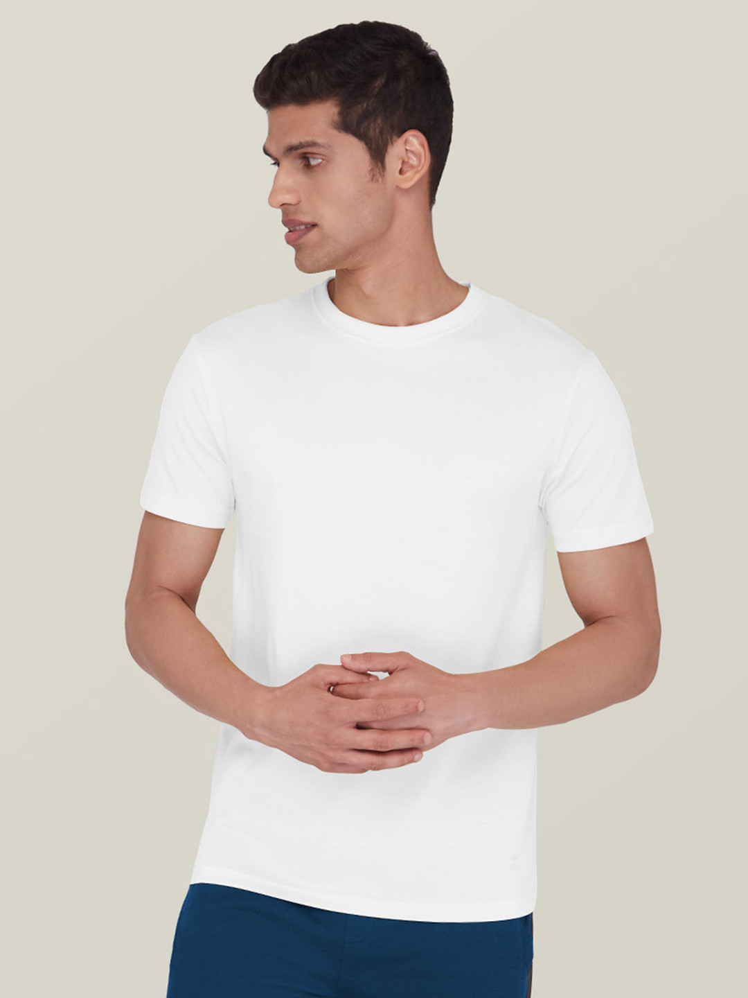 Buy XYXX Pace Ultra Breezy, Super Combed Cotton Solid Crew Neck T Shirt ...