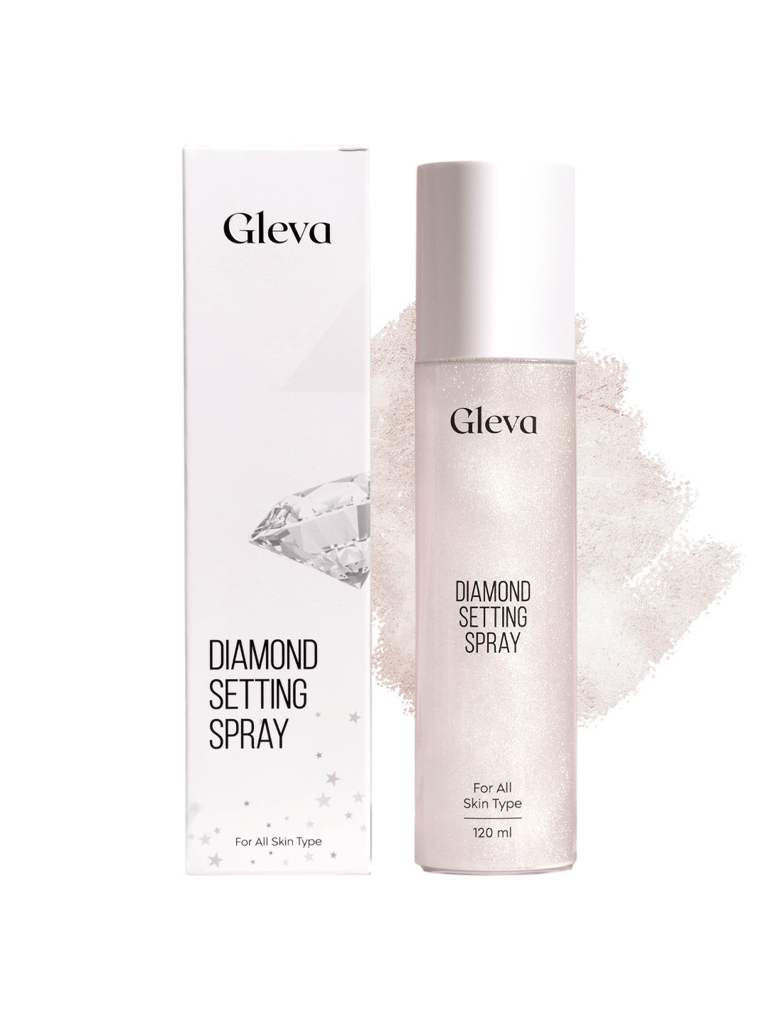Buy Gleva Long Lasting Diamond Setting Spray 120ml Iced Out - Setting ...