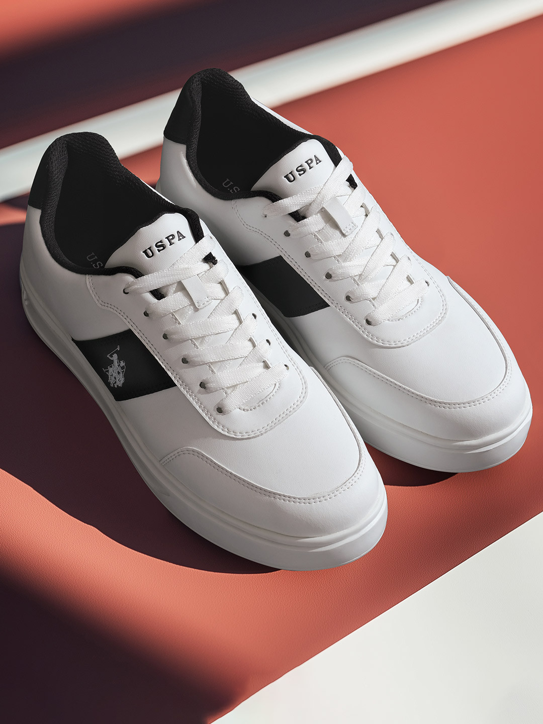 Buy U.S. Polo Assn. Men Lace Ups PU Sneakers - Casual Shoes for Men ...