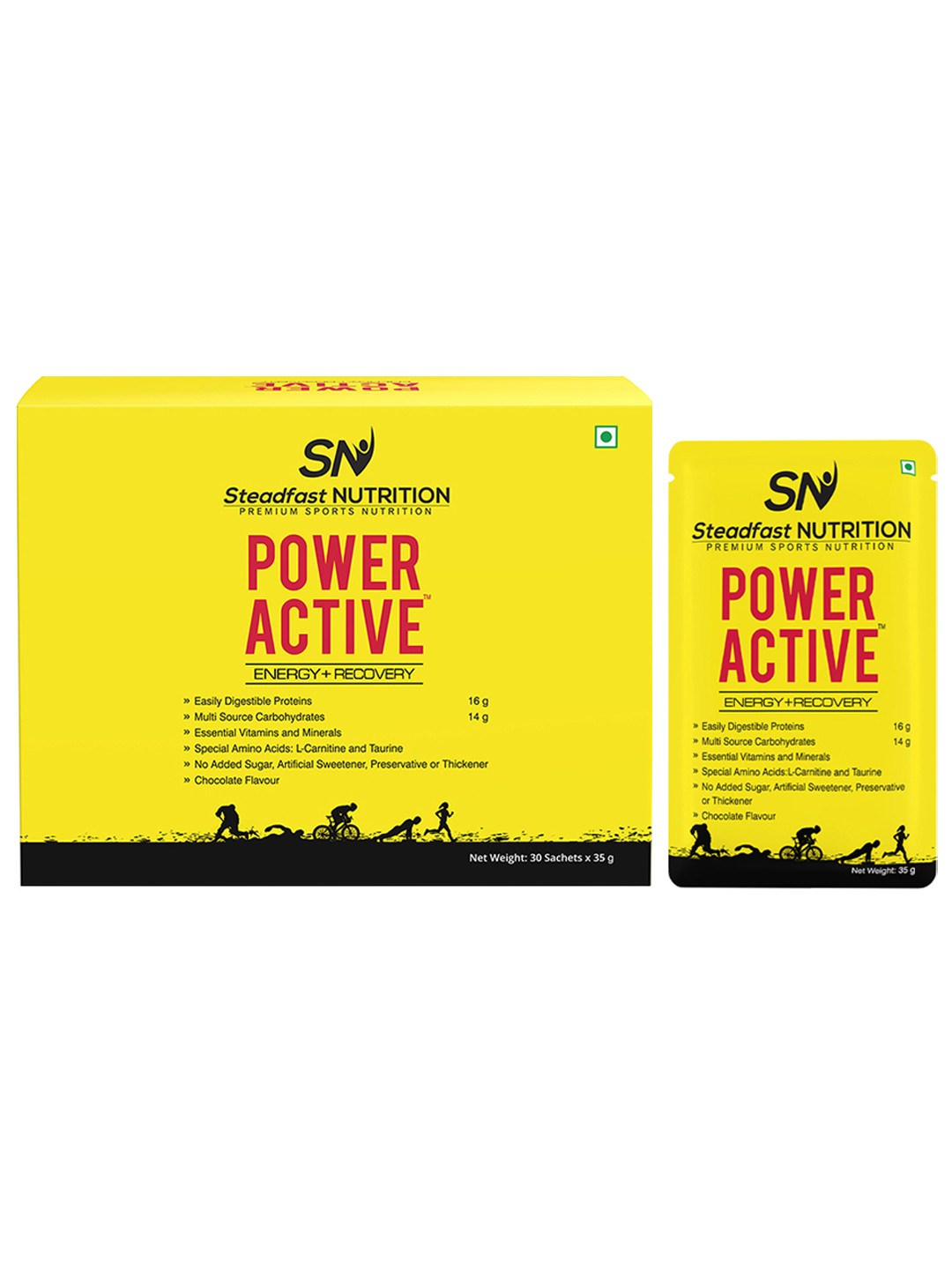 Buy Power Active Energy Recovery Nutritional Deficiencies Chocolate 30 ...