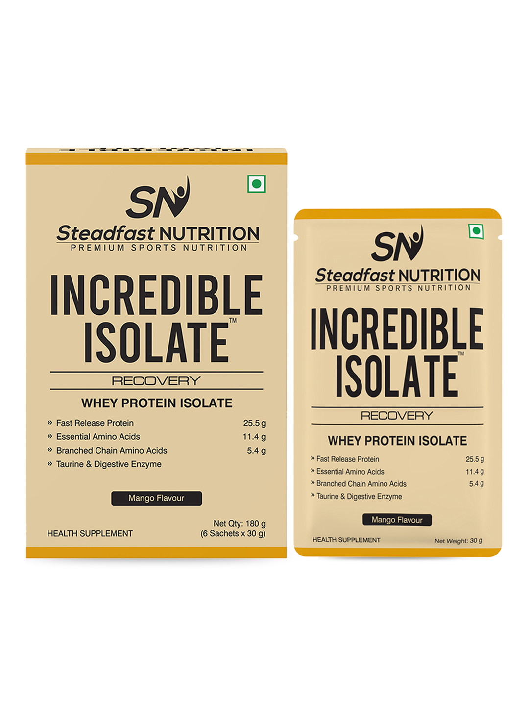 Buy Incredible Isolate Whey Protein Blend The Instant Recovery Mango 6 ...