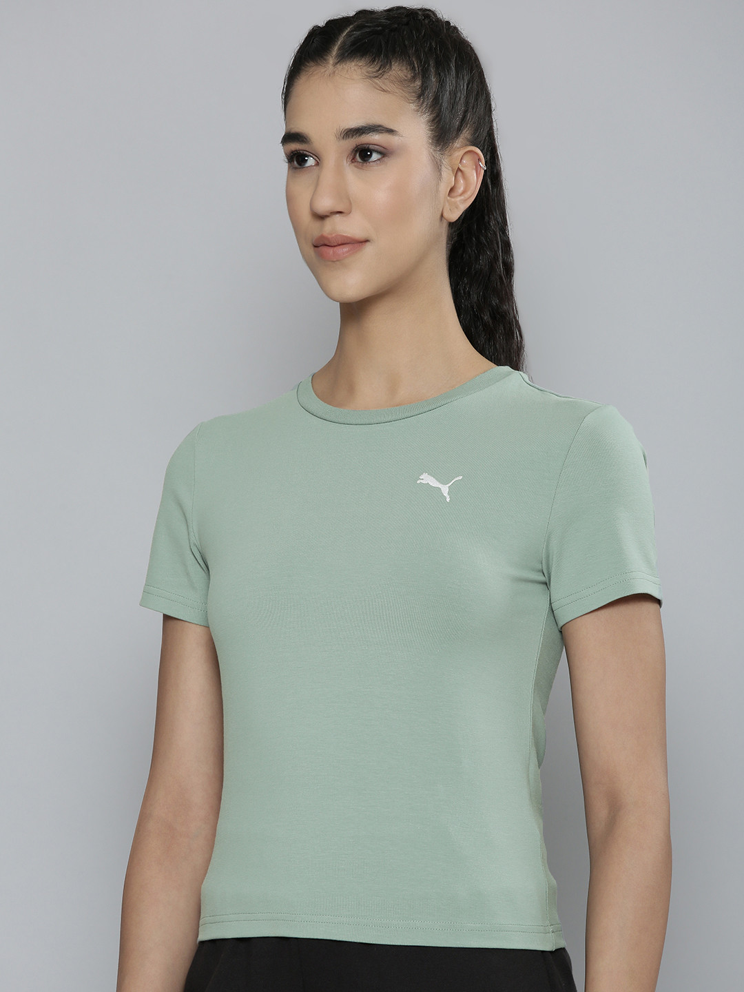 Buy Puma Slim Fit T Shirt - Tshirts for Women 32648912 | Myntra