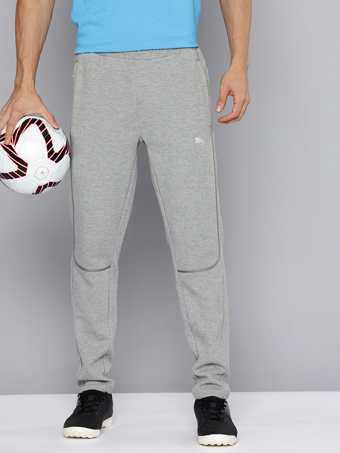Buy Puma Men DryCELL TeamFINAL Slim Fit Football Track Pants - Track ...
