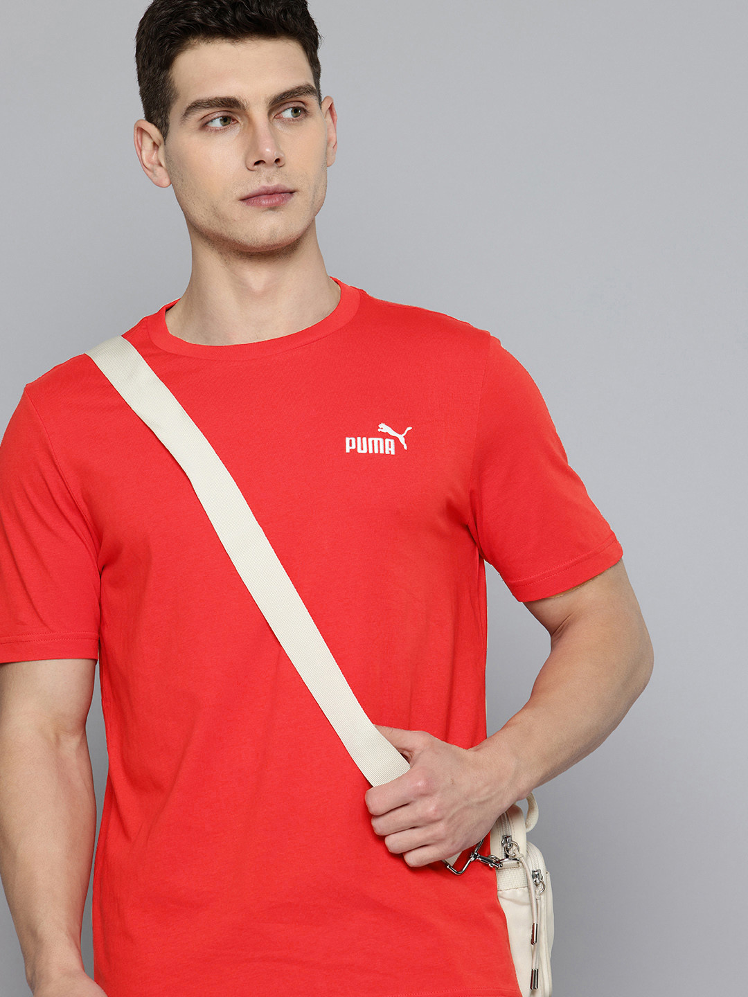 Buy Puma Small No. 1 Solid Pure Cotton T Shirt - Tshirts for Men 32654118 | Myntra