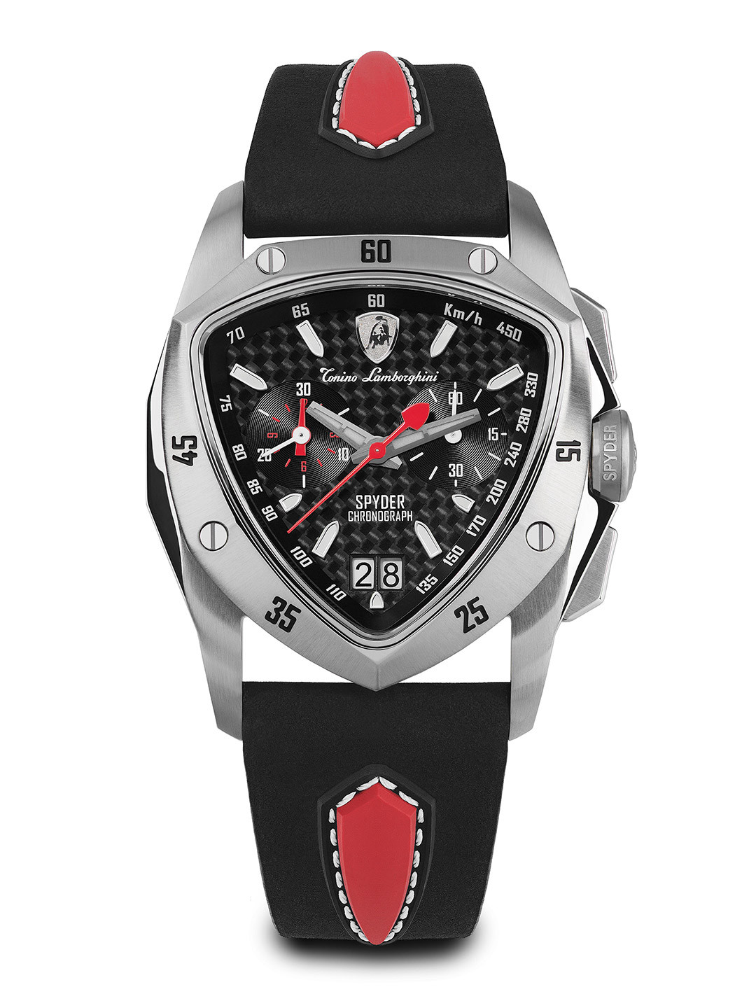 Buy Tonino Lamborghini Men Swiss Made Spyder Quartz Black Dial Analog ...