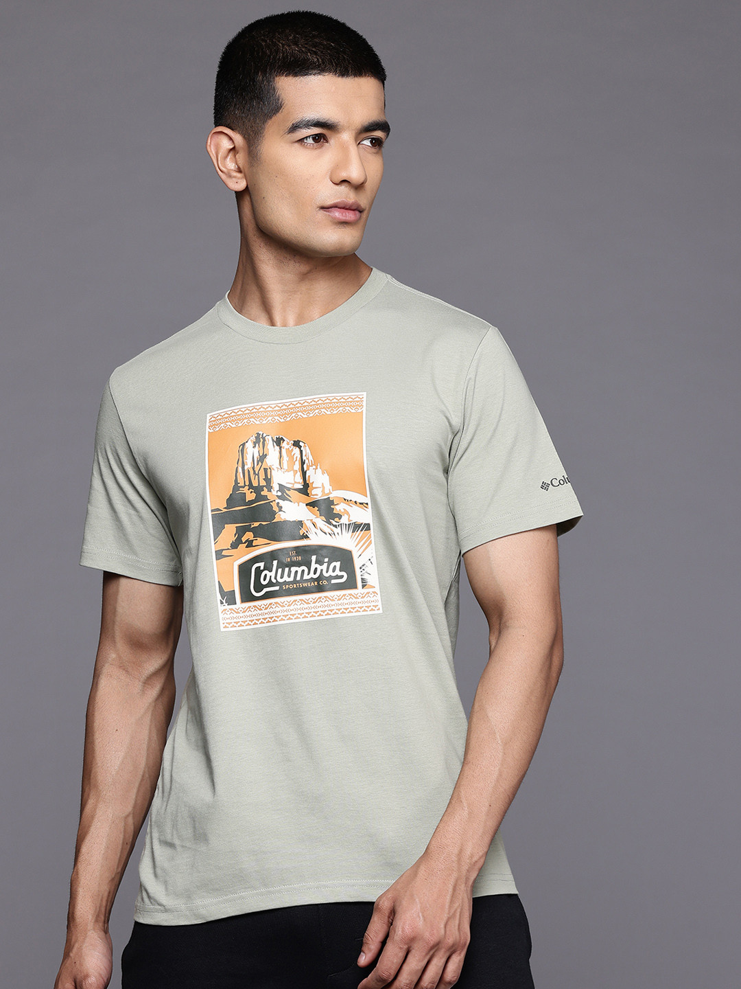 Buy Columbia Brand Logo T Shirt - Tshirts for Men 32731654 | Myntra