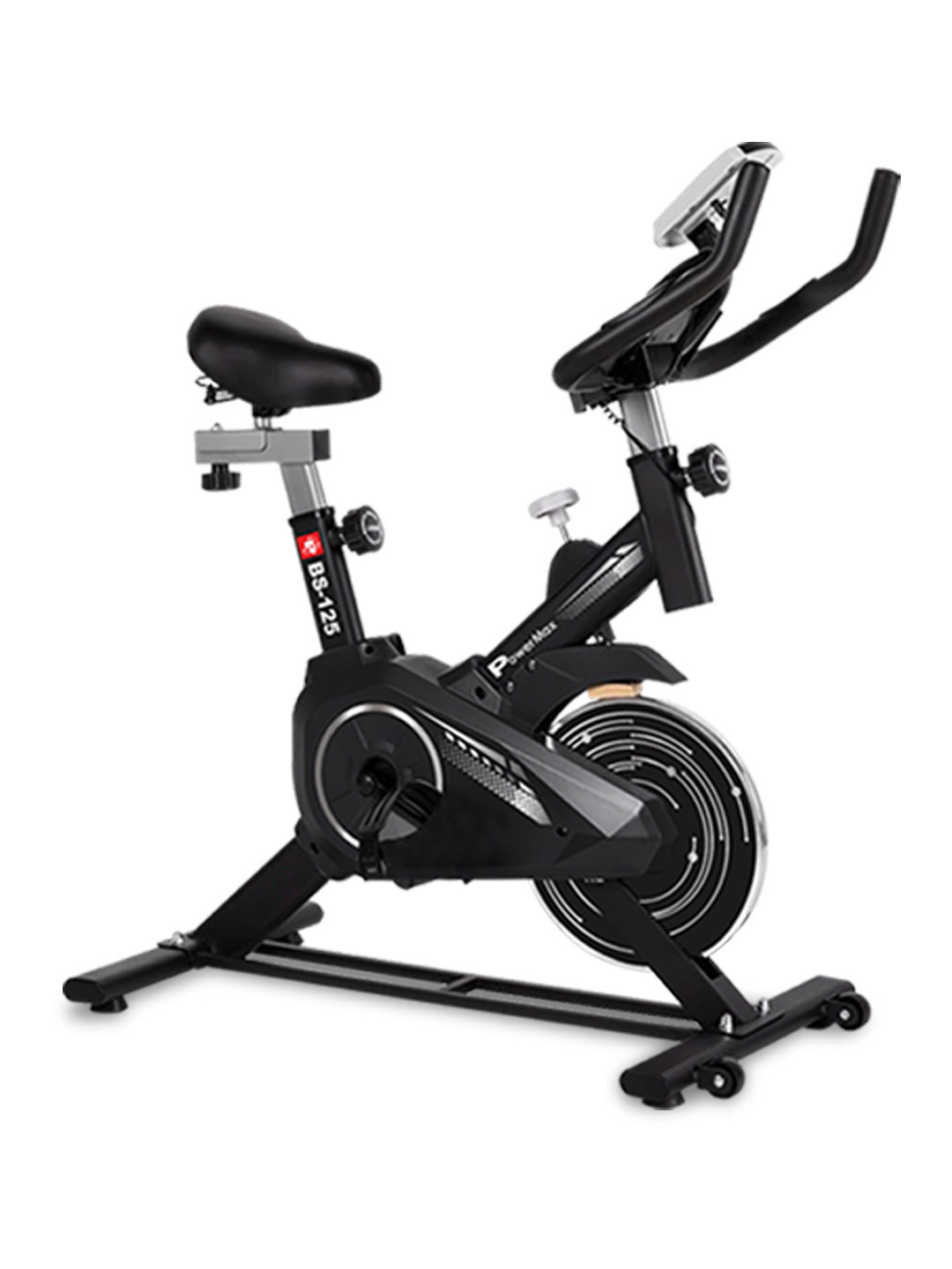 Buy PowerMax Fitness BS 125 Spin Exercise Bike - Exercise Bike for ...