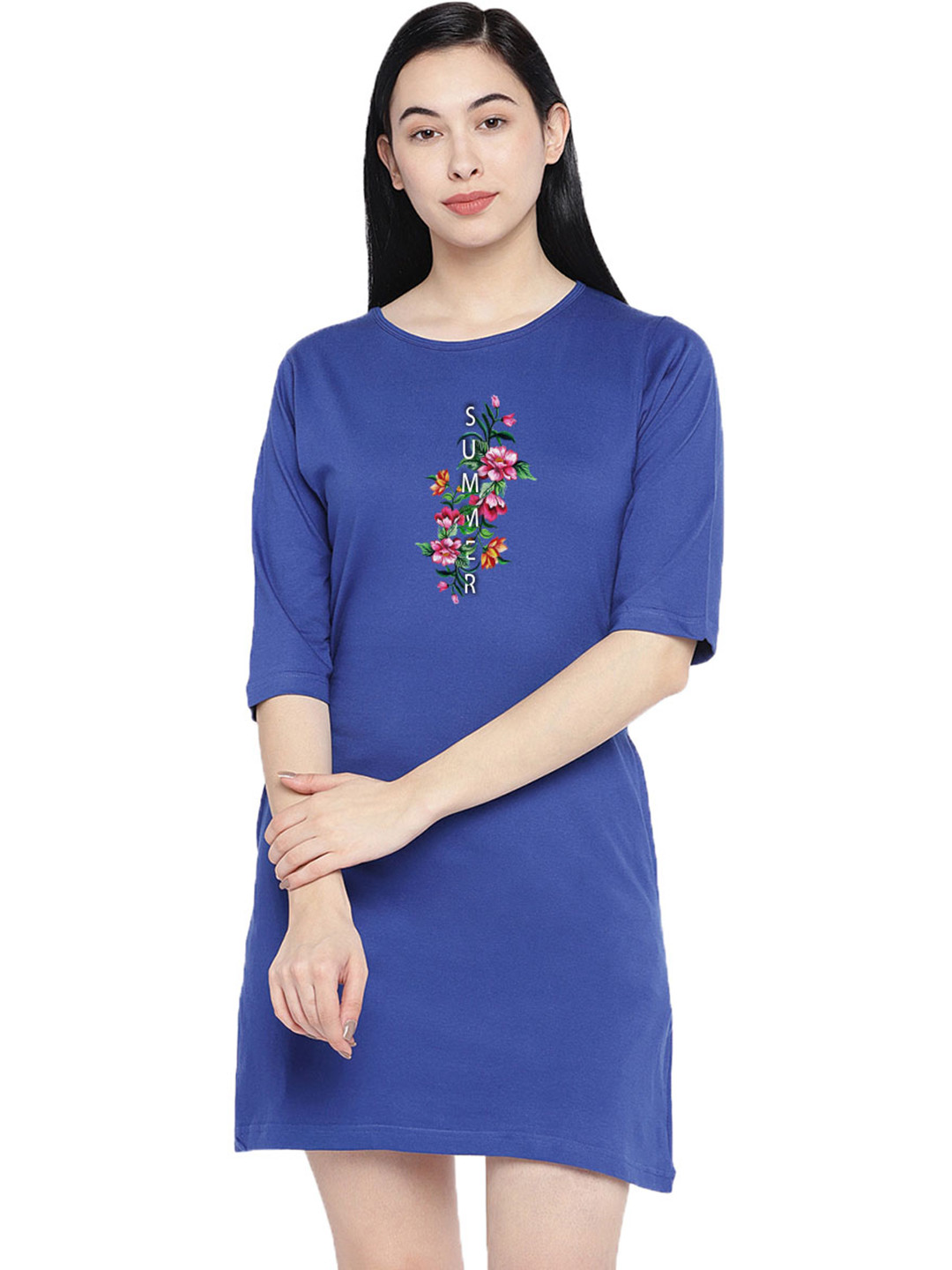 Buy Moda Rapido Print T Shirt Dress - Dresses for Women 32869723 | Myntra