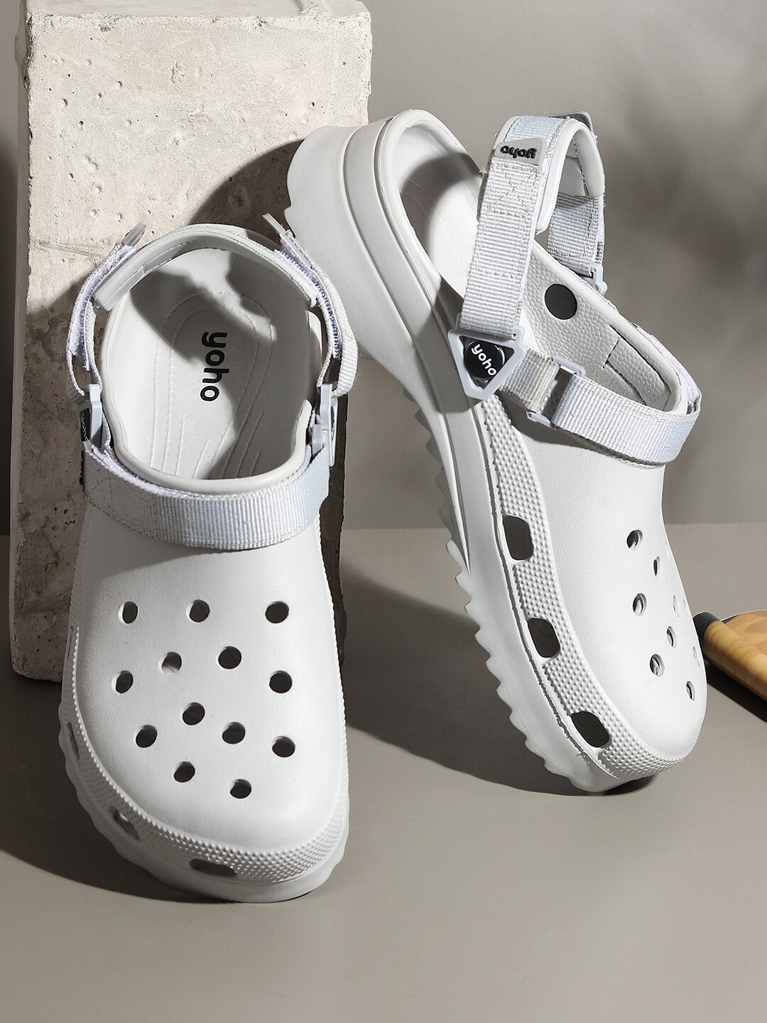 Buy Yoho Men Hacker 001 Jagged Anti Skid Sole Adjustable Strap ...