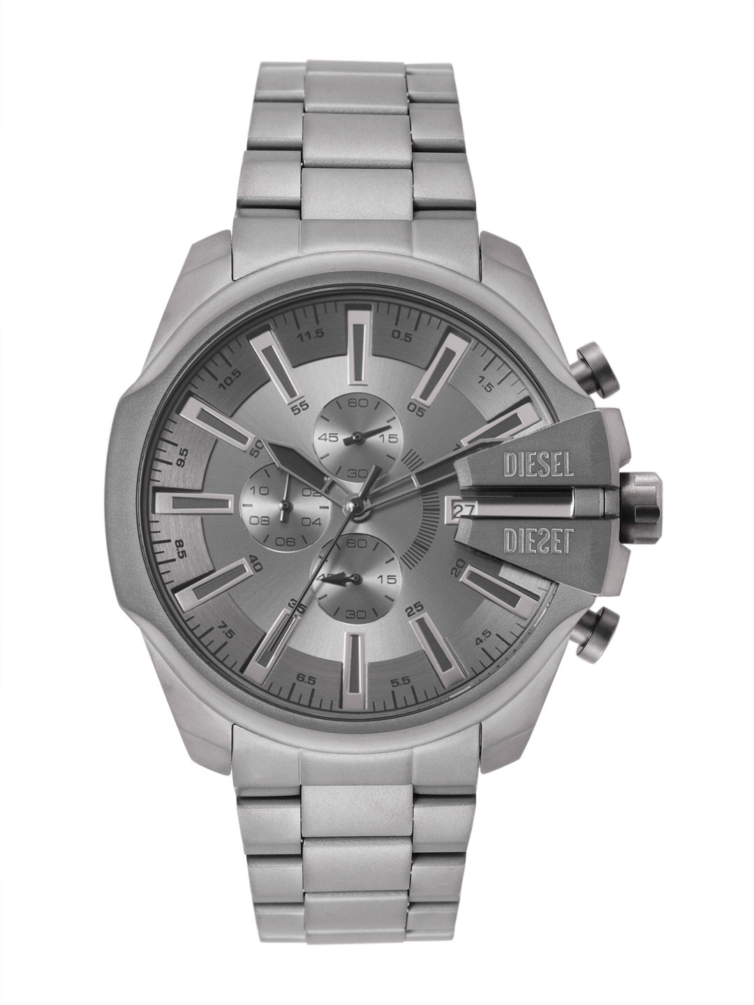 Buy DIESEL Men Mega Chief Chronograph Analogue Watch DZ4676I - Watches ...