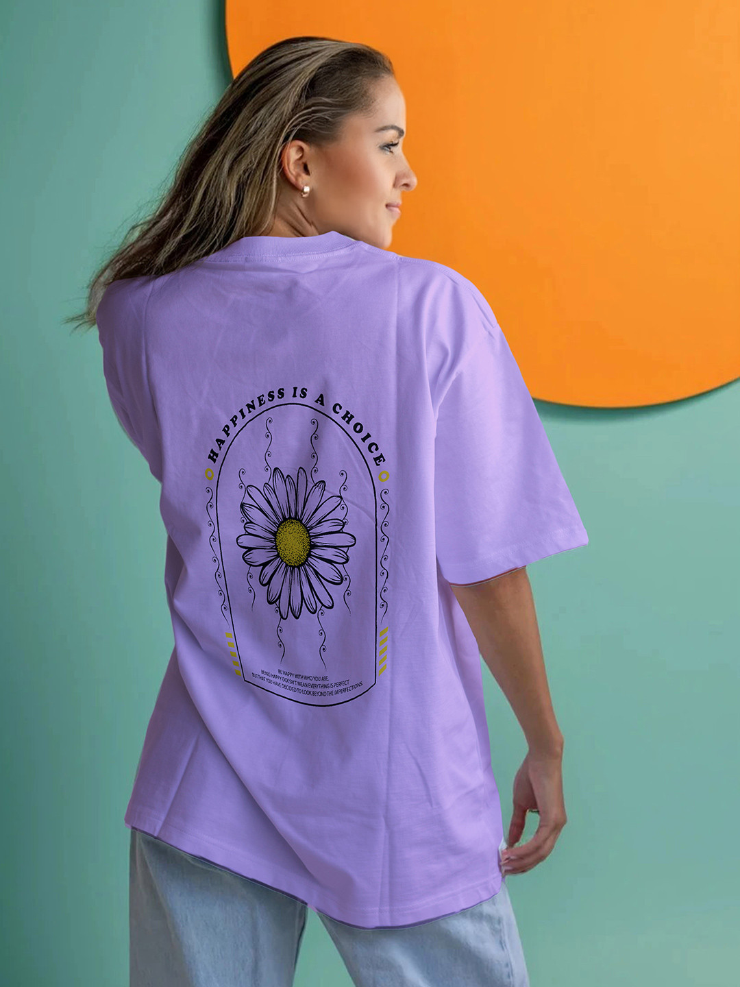 Buy Moda Rapido Women Printed Graphic Oversize Cotton T Shirt - Tshirts ...