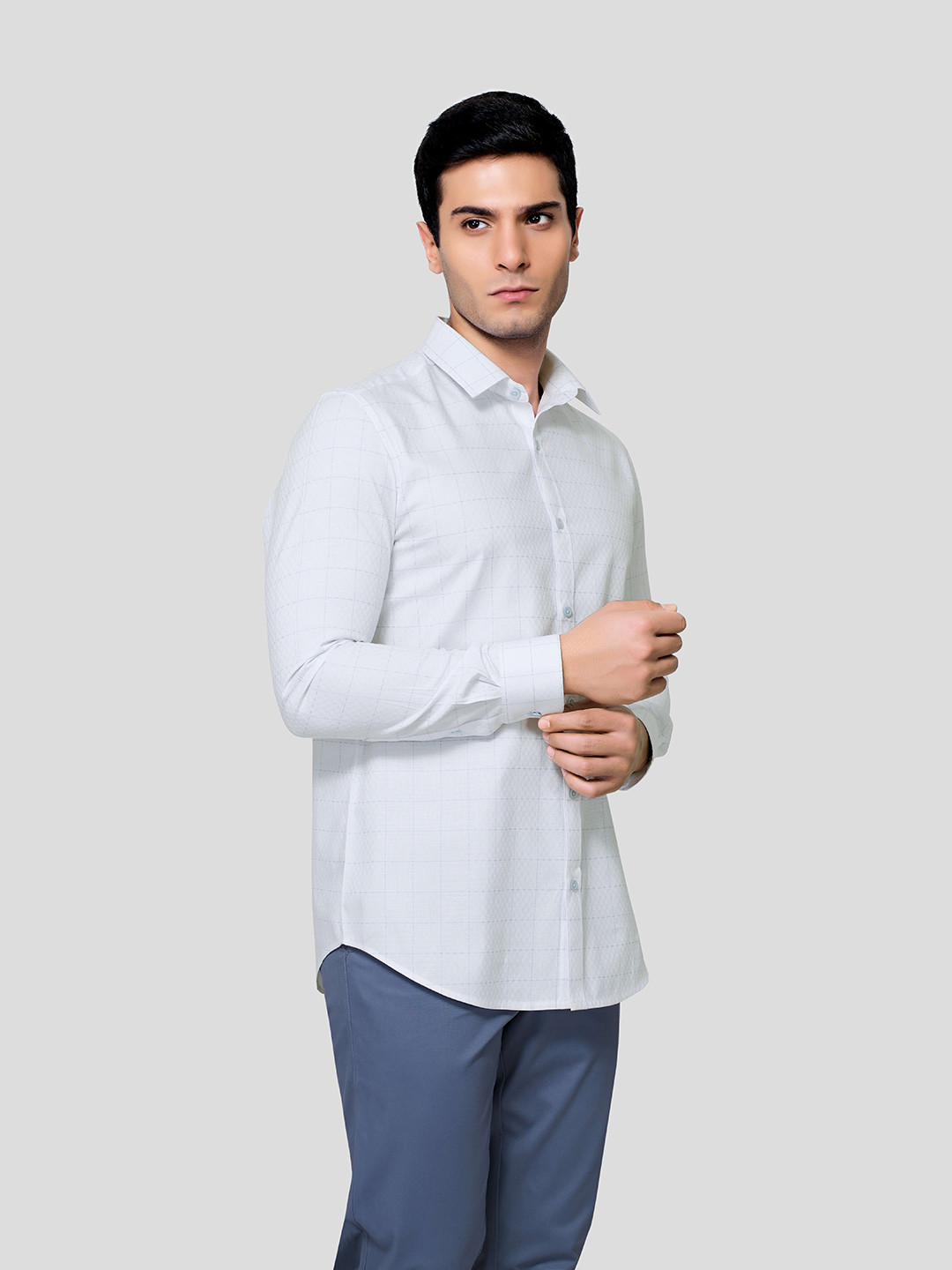 Buy Zest Melange Men Premium Opaque Formal Shirt - Shirts for Men ...