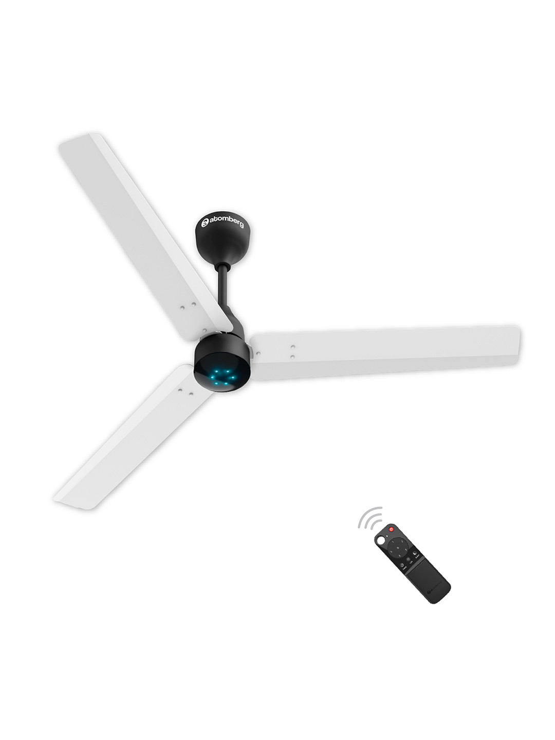 Buy Atomberg Technologies Renesa 1200 White & Black Remote Controlled 3 ...