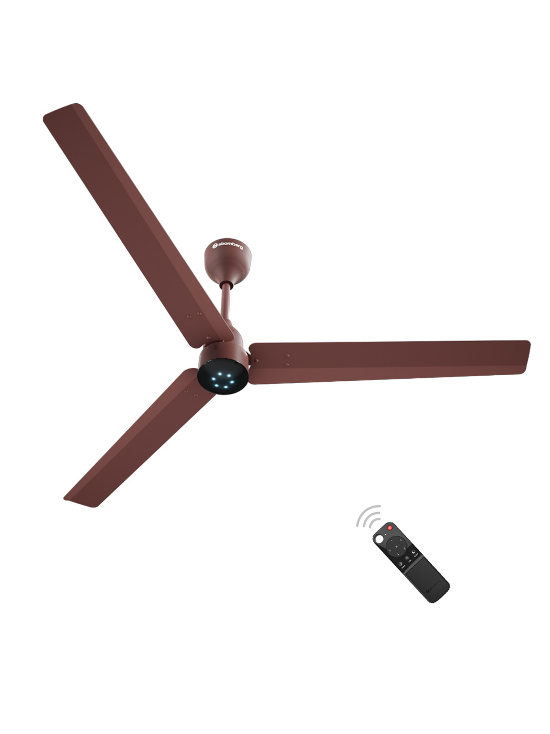Buy Atomberg Matte Brown Renesa 1400mm BLDC Ceiling Fan With IoT Remote ...