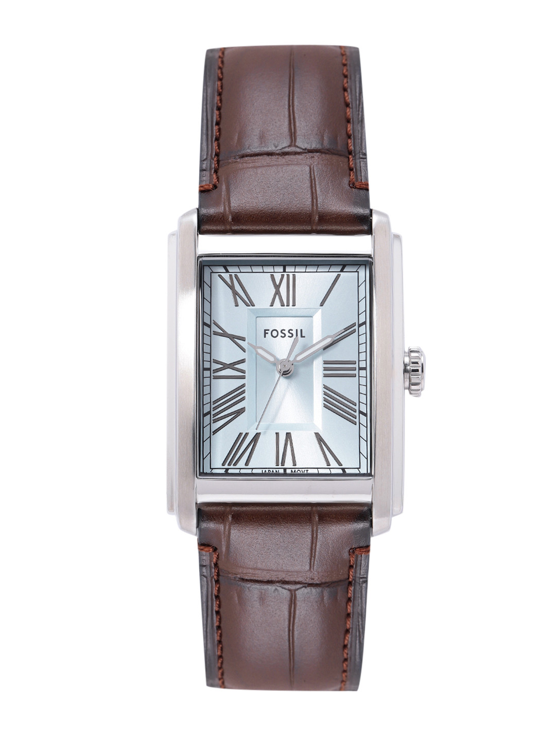 Buy Fossil Men Carraway Leather Straps Analogue Watch FS6110I - Watches ...