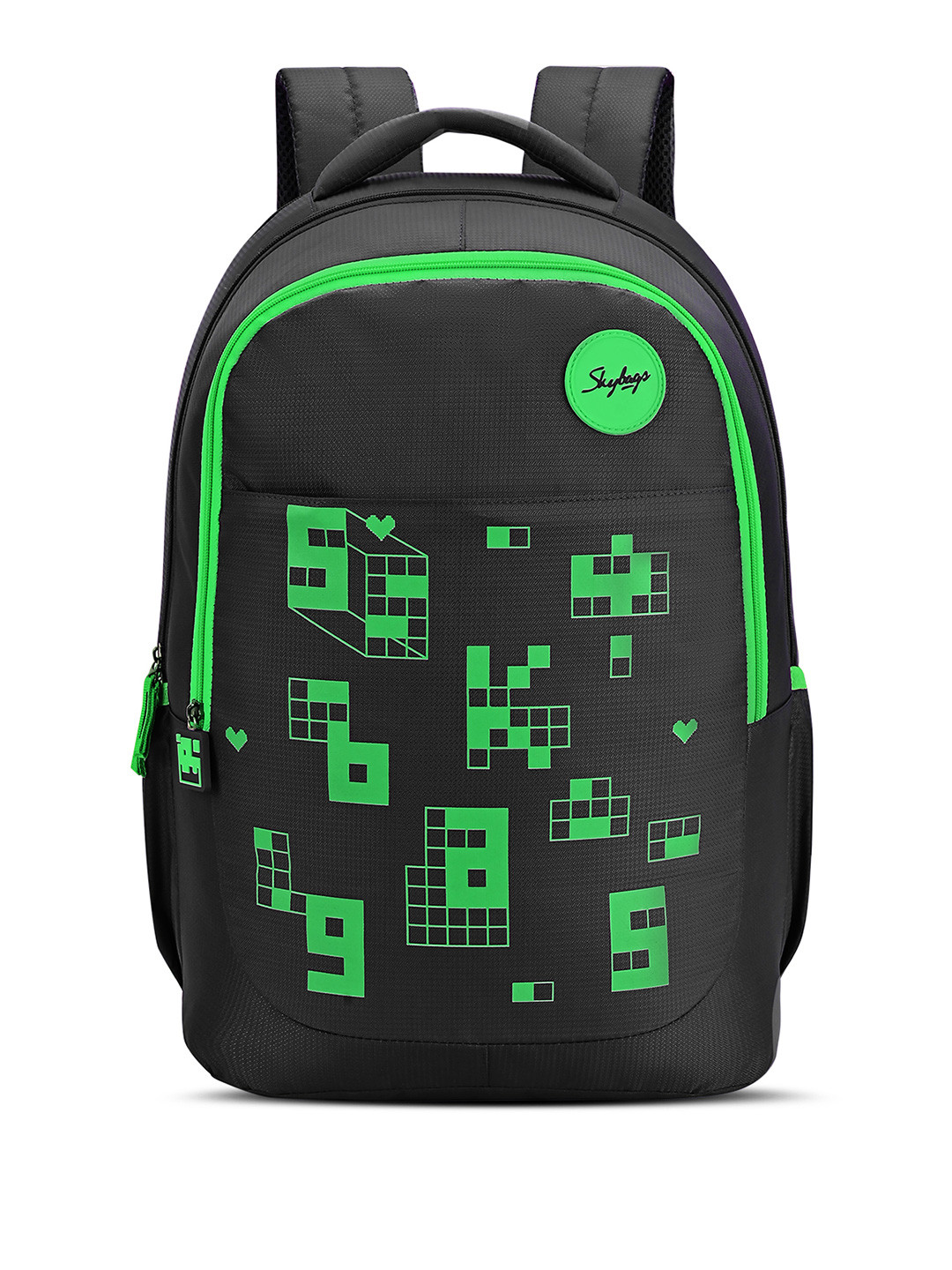 Buy Skybags Klan V2 01 Gaming Black School Backpack - Backpacks for ...