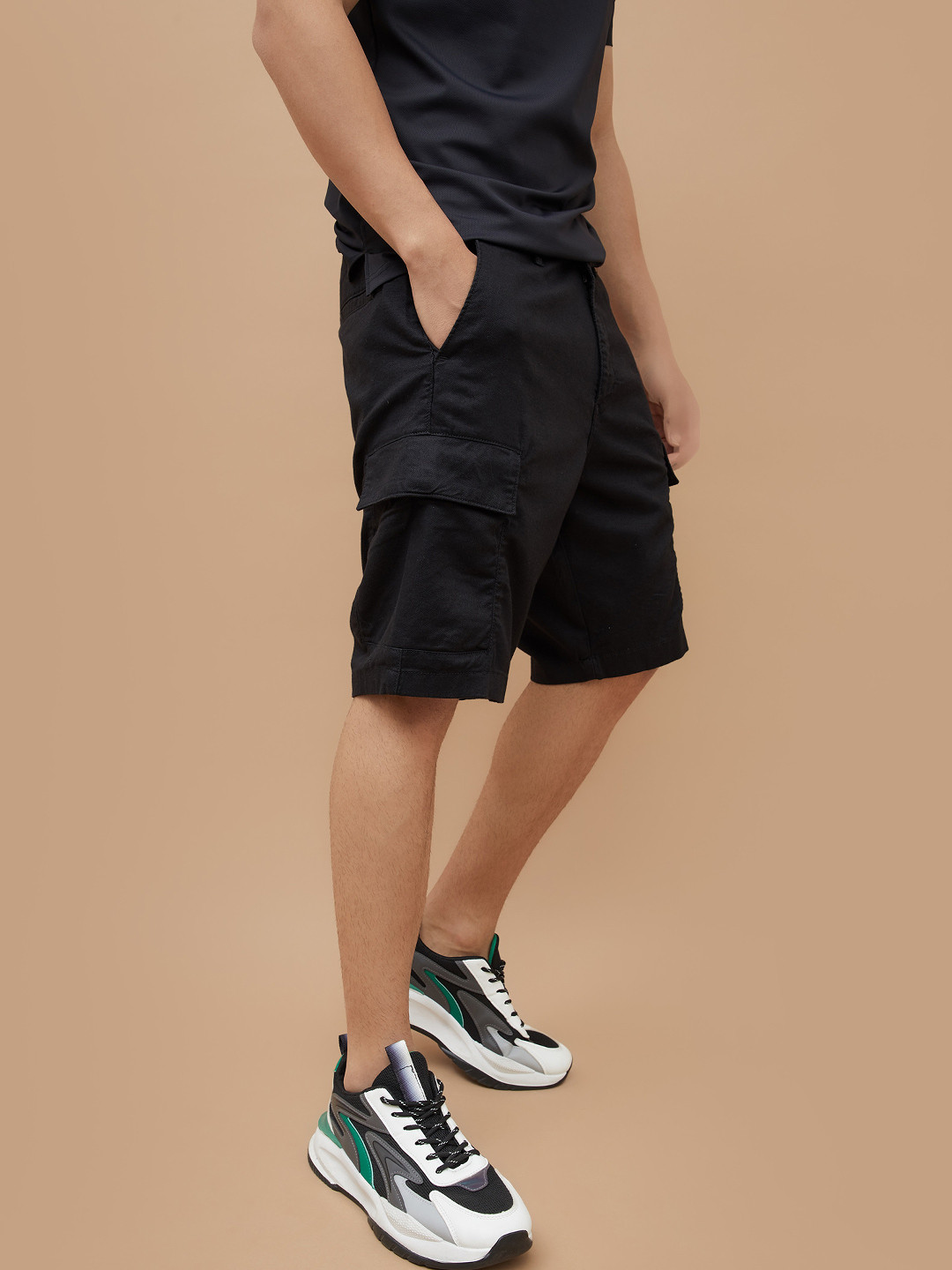 Buy Bossini Men Denim Shorts - Shorts for Men 33194871 | Myntra