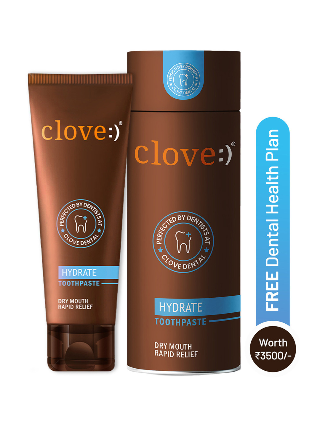 Buy Clove Oral Care Free Dental With Every Pack Hydrate Toothpaste Dry ...