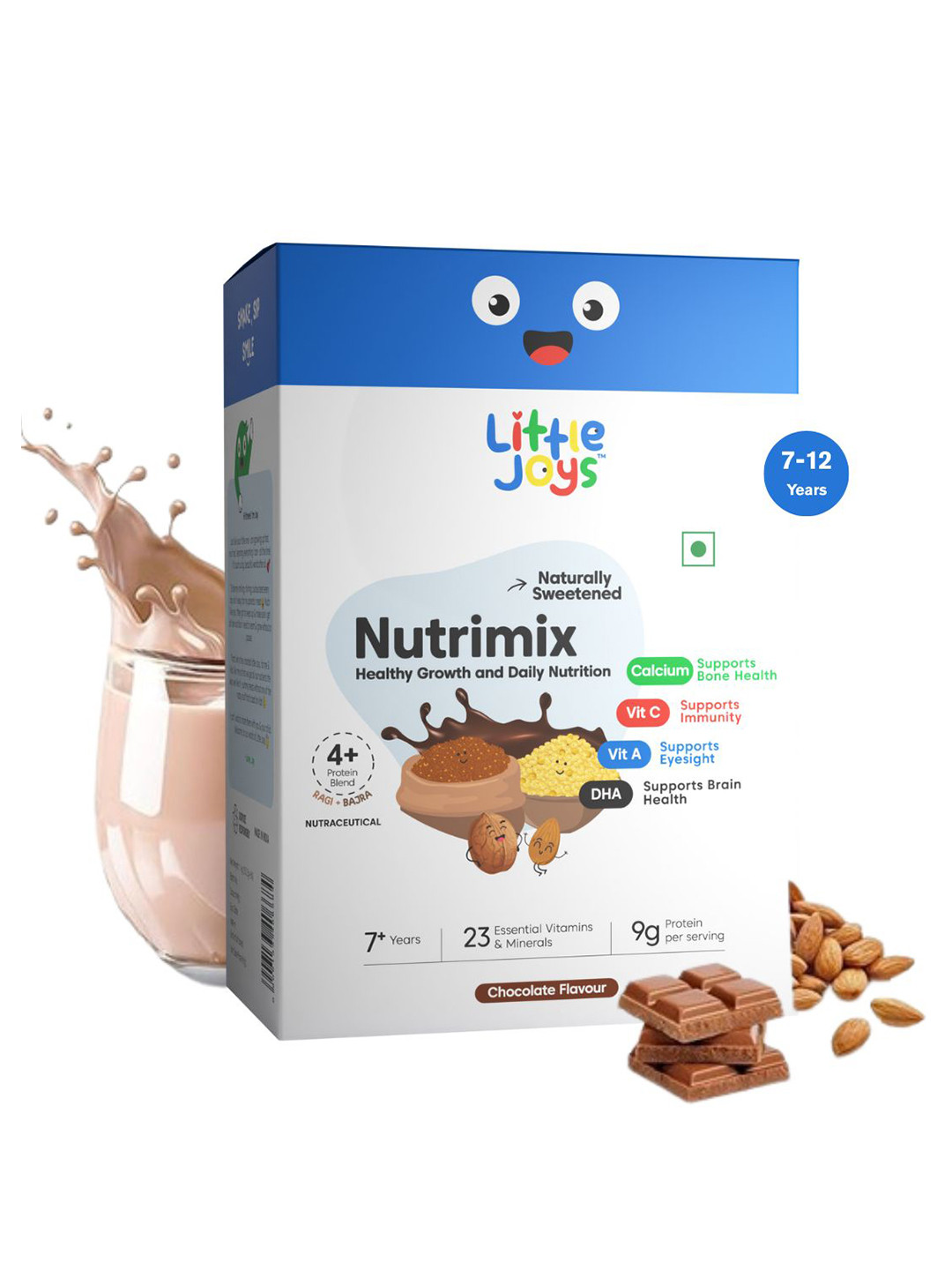 Buy Little Joys Chocolate Nutrimix Powder 1kg (7 12 Years) - Powdered ...