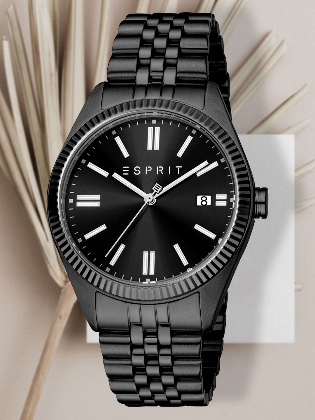 Buy ESPRIT Men Dial & Stainless Steel Straps Analogue Watch ...