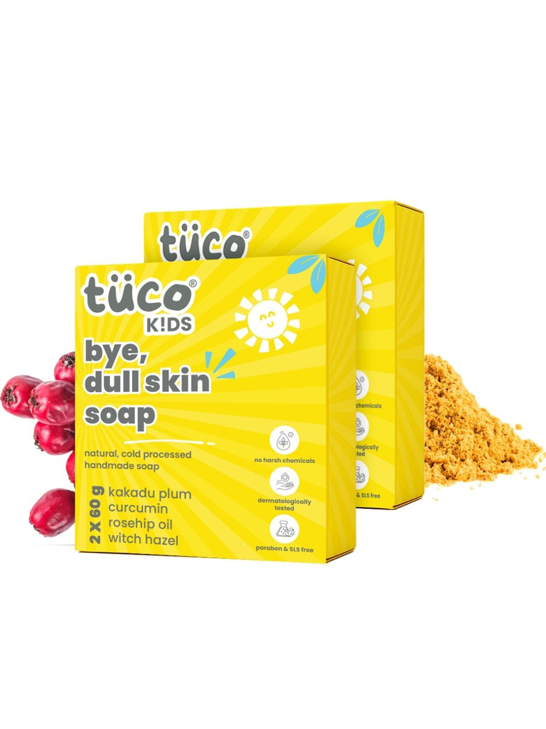 Buy Tuco Intelligent Kids Set Of 4 Bye, Dull Skin Soap With Kakadu Plum ...